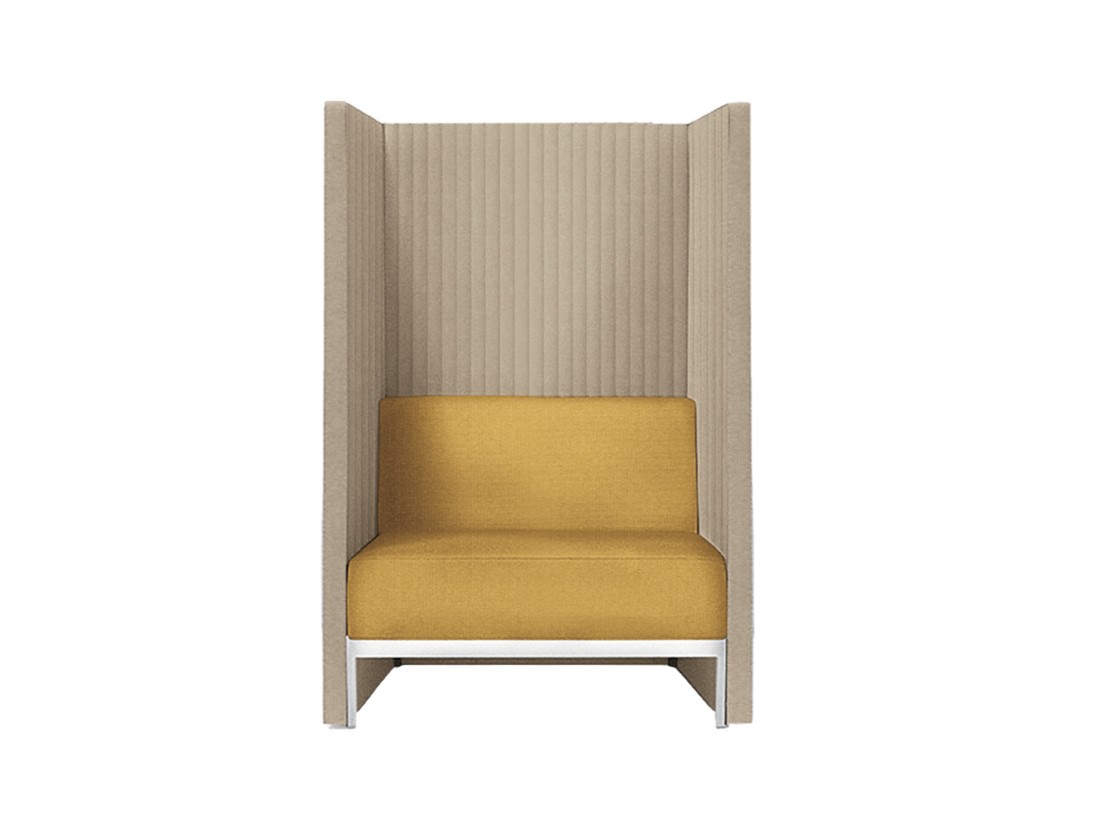 STAND BY LC Fabric armchair high-back By FREZZA | design Favaretto&Partners