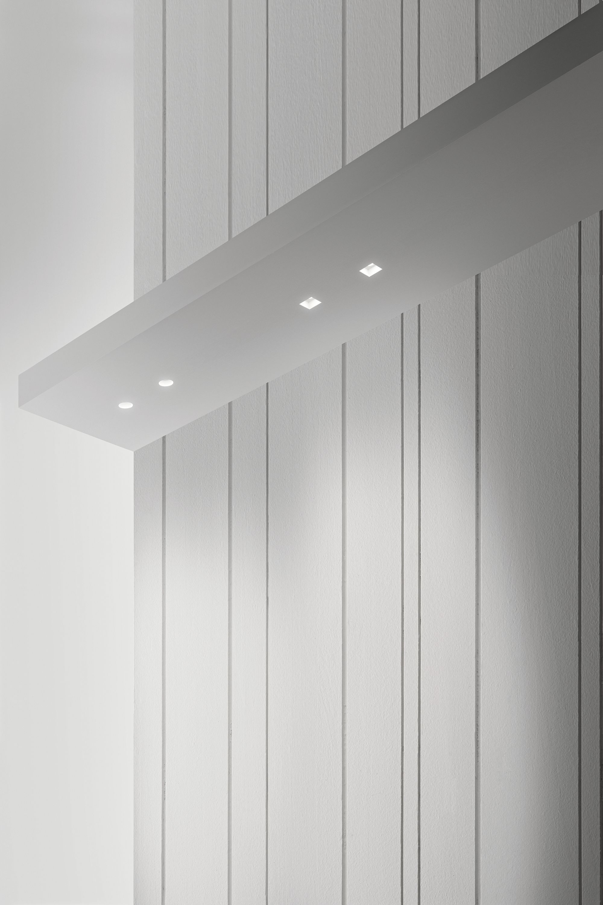 STARRY Recessed LED square plaster spotlight By Fan Europe Lighting