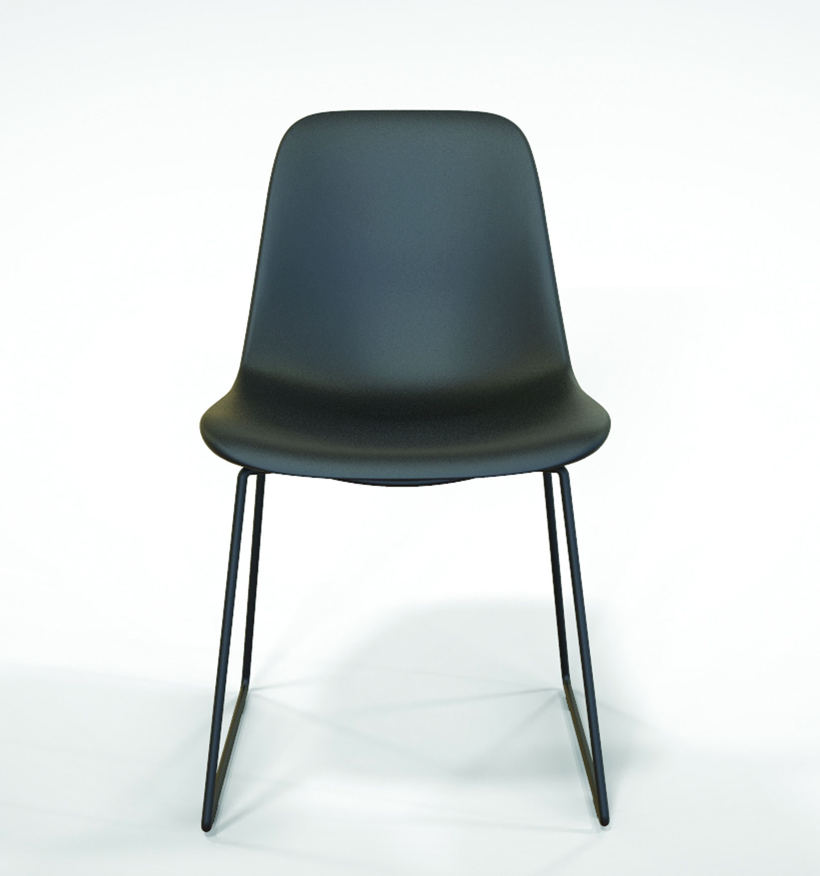 STEP Sled base integral polyurethane foam chair By Tonon | design Mac Stopa
