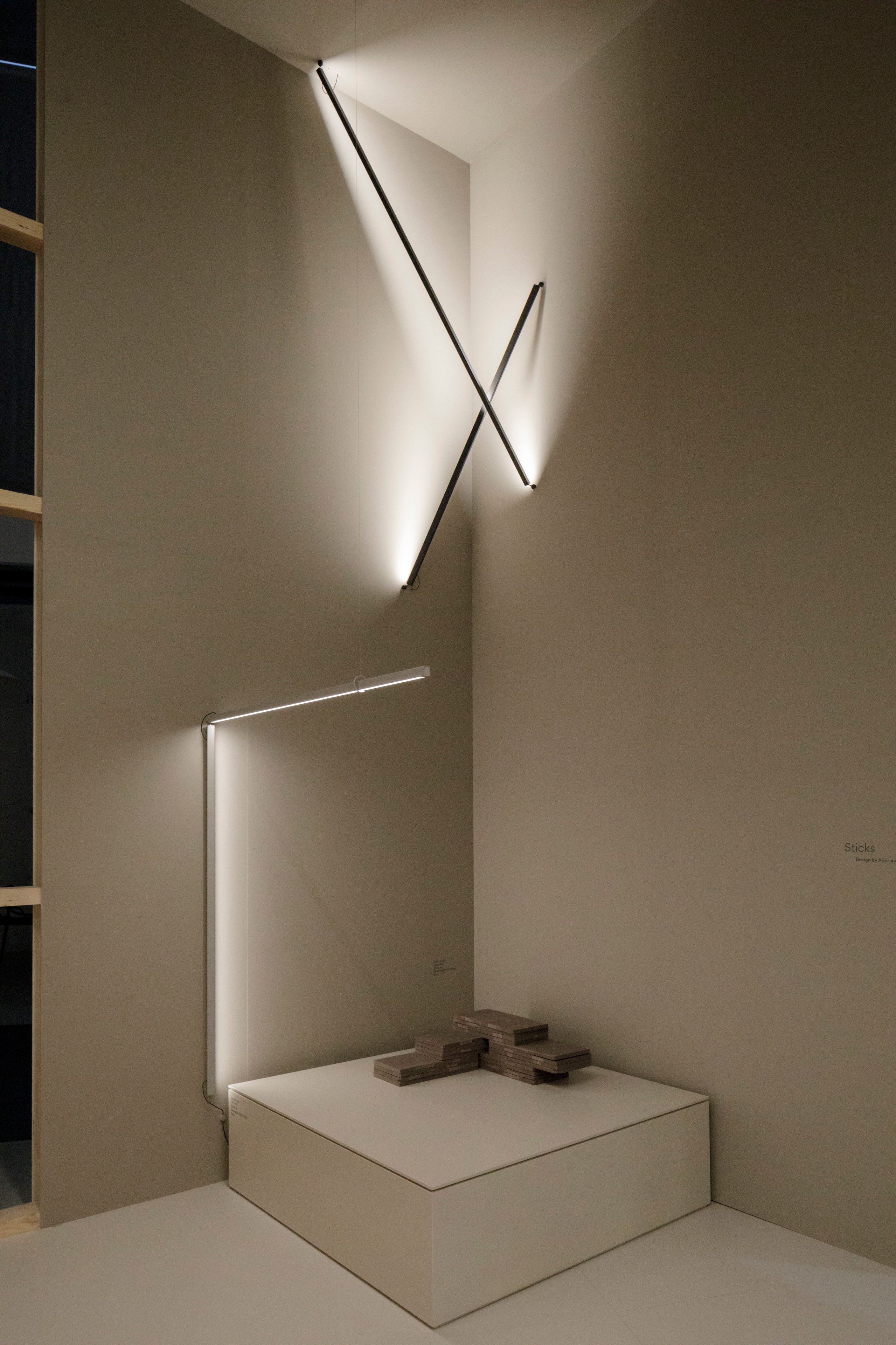 STICKS Linear lighting profile By Vibia | design Arik Levy