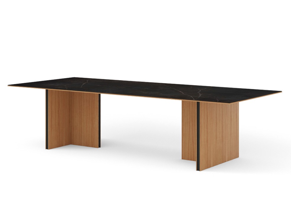 STOCKHOLM CERAMIC | Rectangular table table By Punt design Mario Ruiz