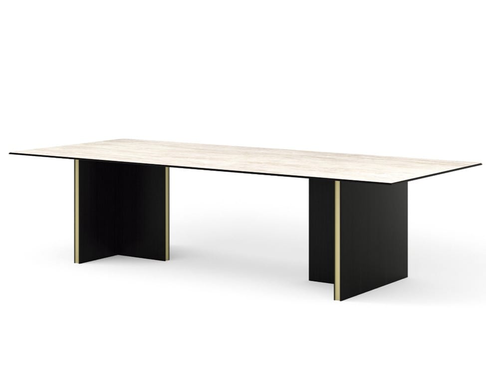 STOCKHOLM CERAMIC | Rectangular table table By Punt design Mario Ruiz