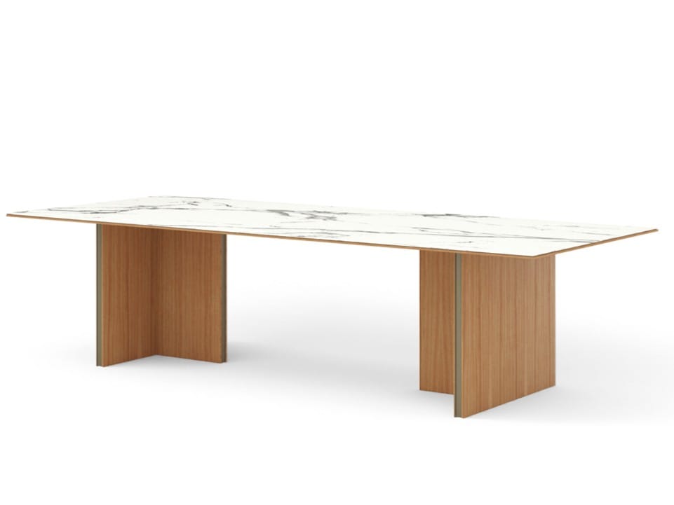 STOCKHOLM CERAMIC | Rectangular table table By Punt design Mario Ruiz