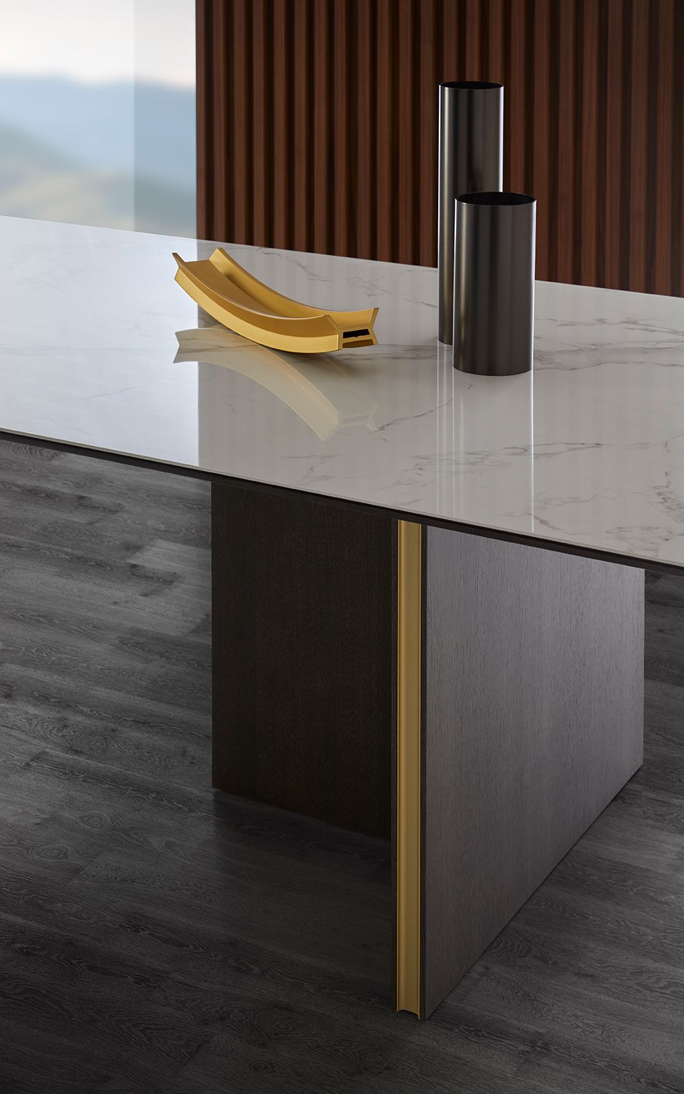 STOCKHOLM CERAMIC | Rectangular table table By Punt design Mario Ruiz