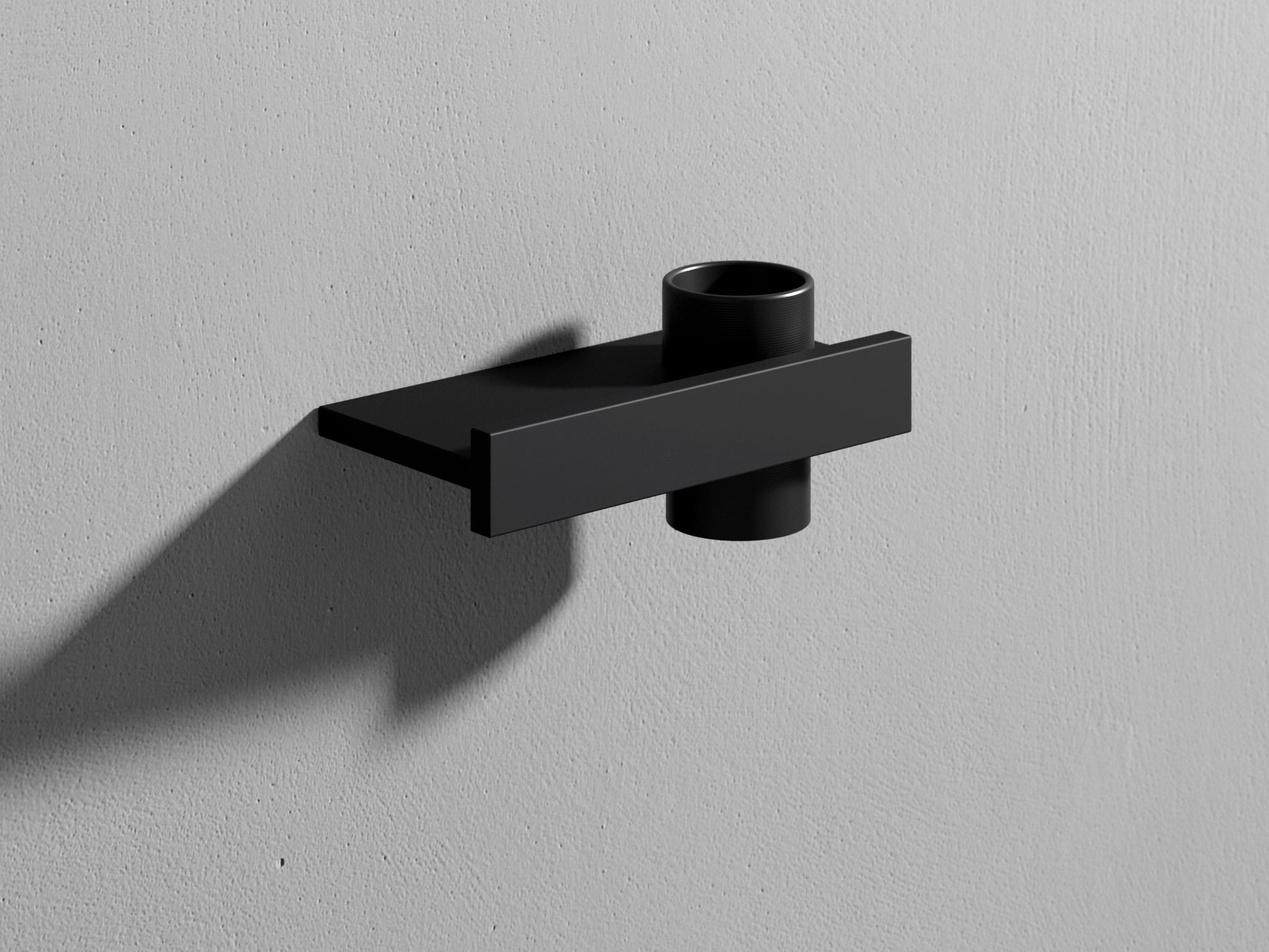 STONE | Wall-mounted toothbrush holder Stone Collection By Rexa