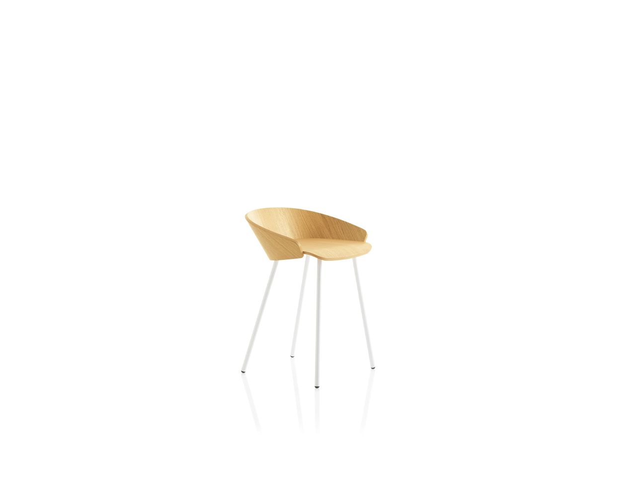 KARL Low wooden stool By FREZZA | design Luca Nichetto