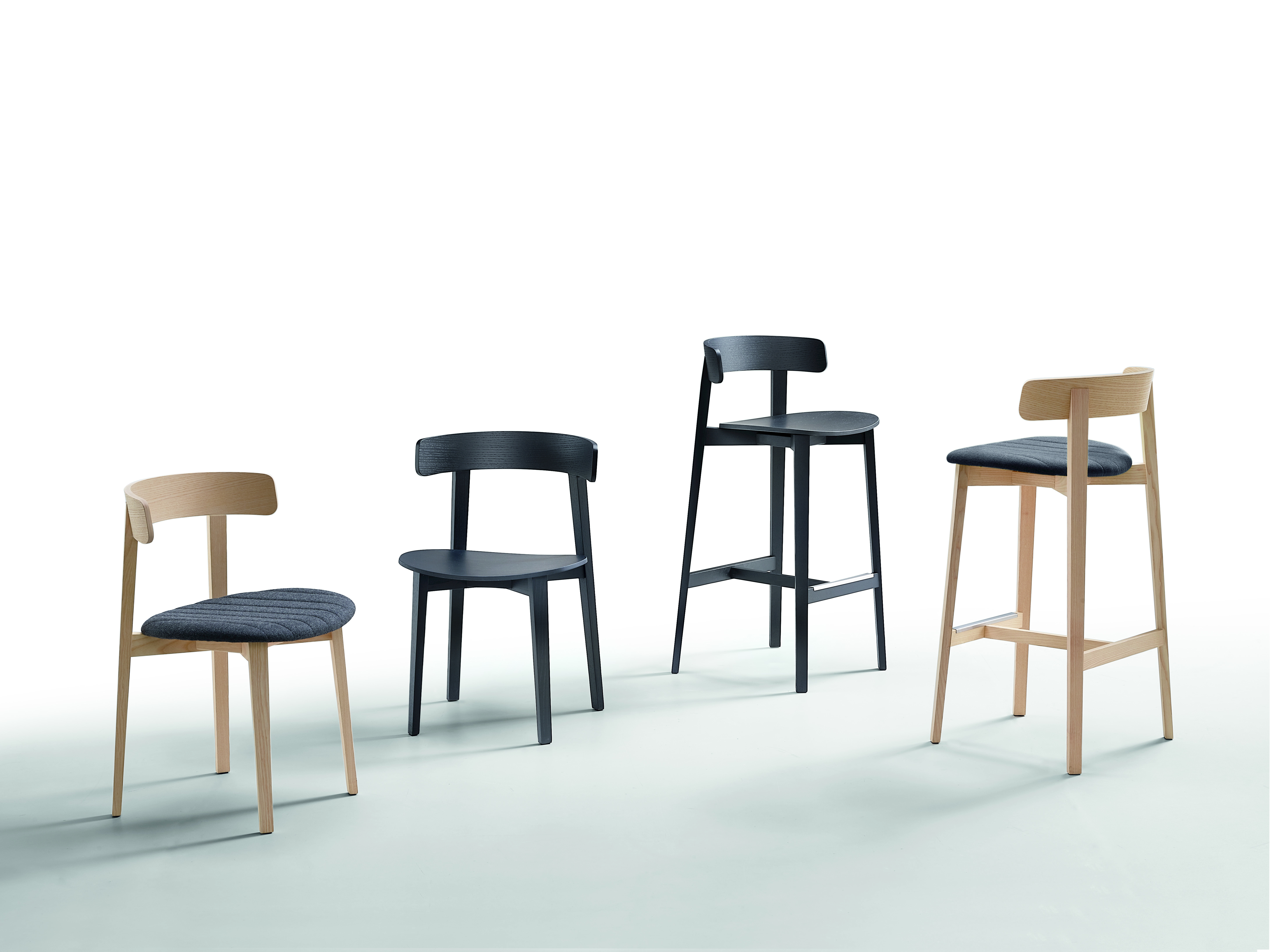 MAYA | Stool with integrated cushion Maya Collection By Midj design ...