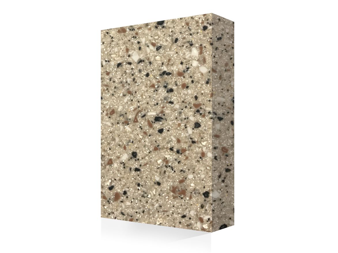 Solid surface material STORM 7738 Avonite® Chip-Filled Patterns Collection By Avonite®
