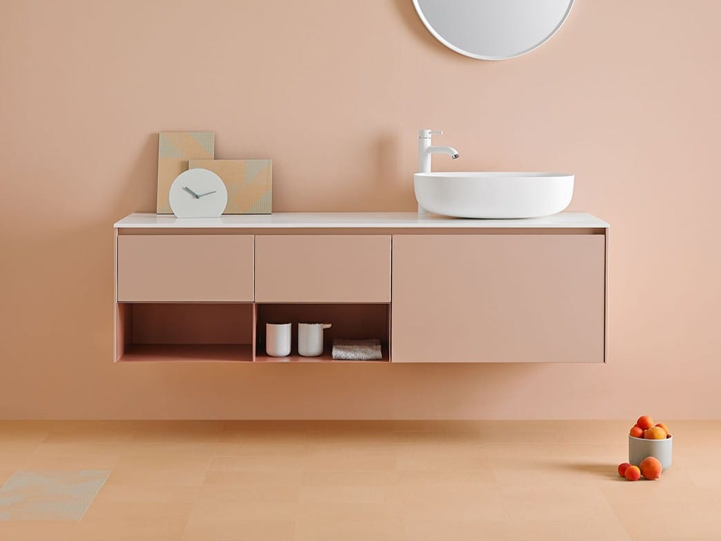 STRATO V | Vanity unit with drawers By INBANI
