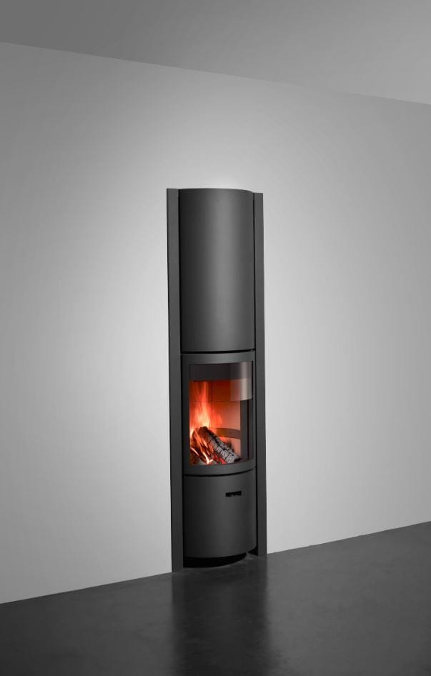 Poêle à bois rotative en acier STÛV 30-IN B Collection Stûv 30 By Stûv