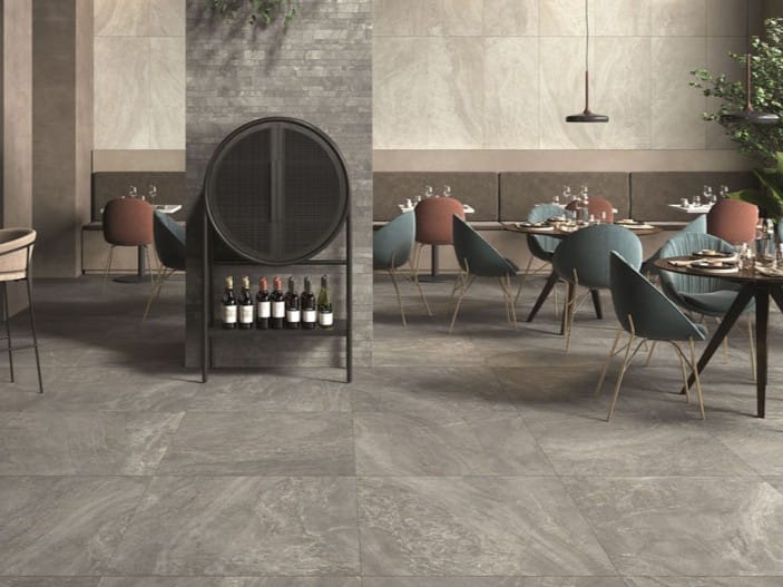 SUBURB GREY outdoor floor tiles By Panaria Ceramica
