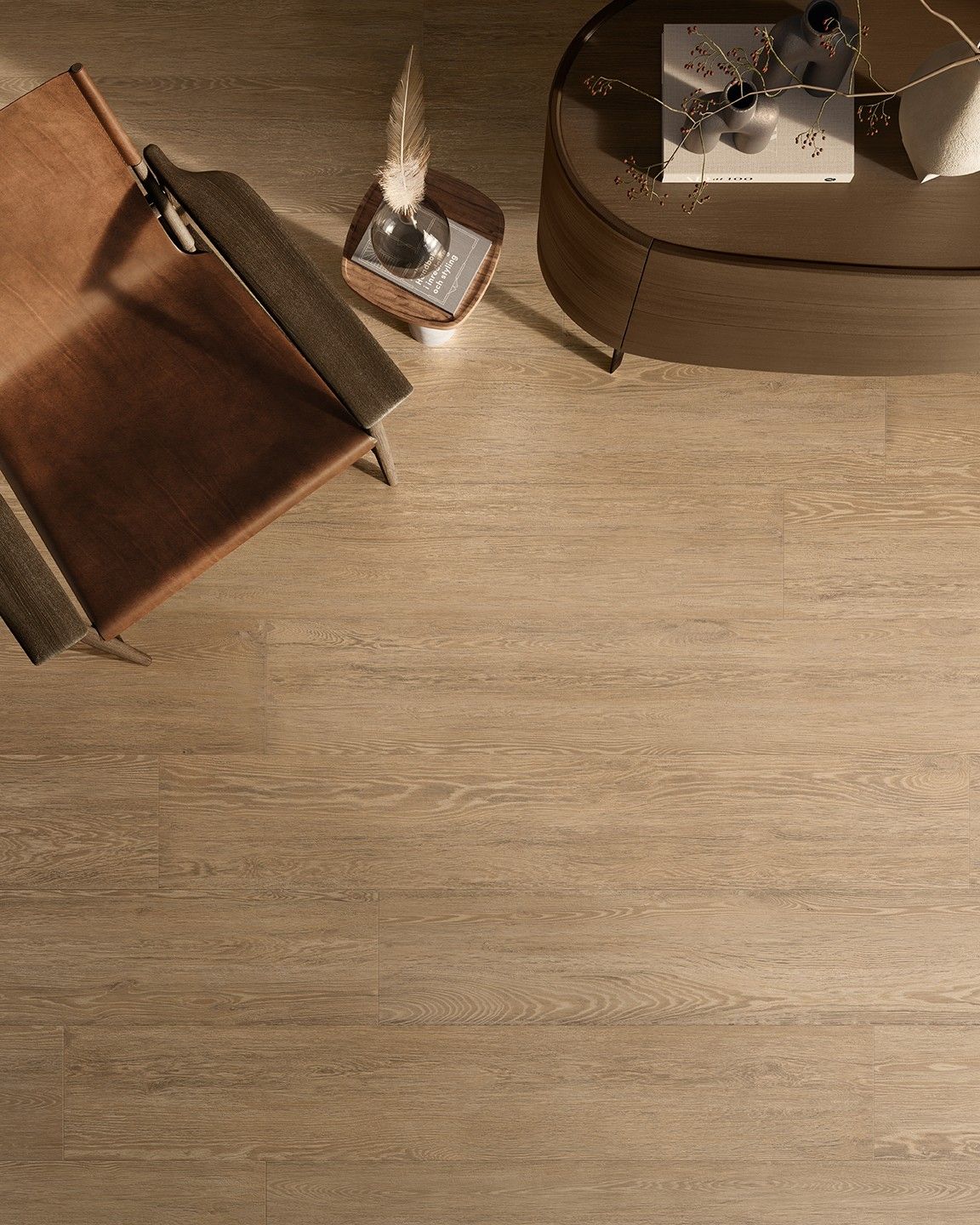 SUNWOOD CARAMEL flooring By CERAMICA SANT'AGOSTINO