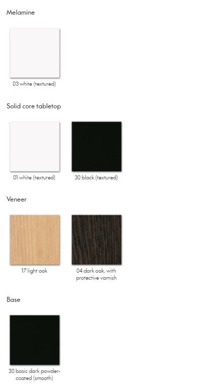SUPER FOLD TABLE Square drop-leaf melamine table By Vitra | design ...