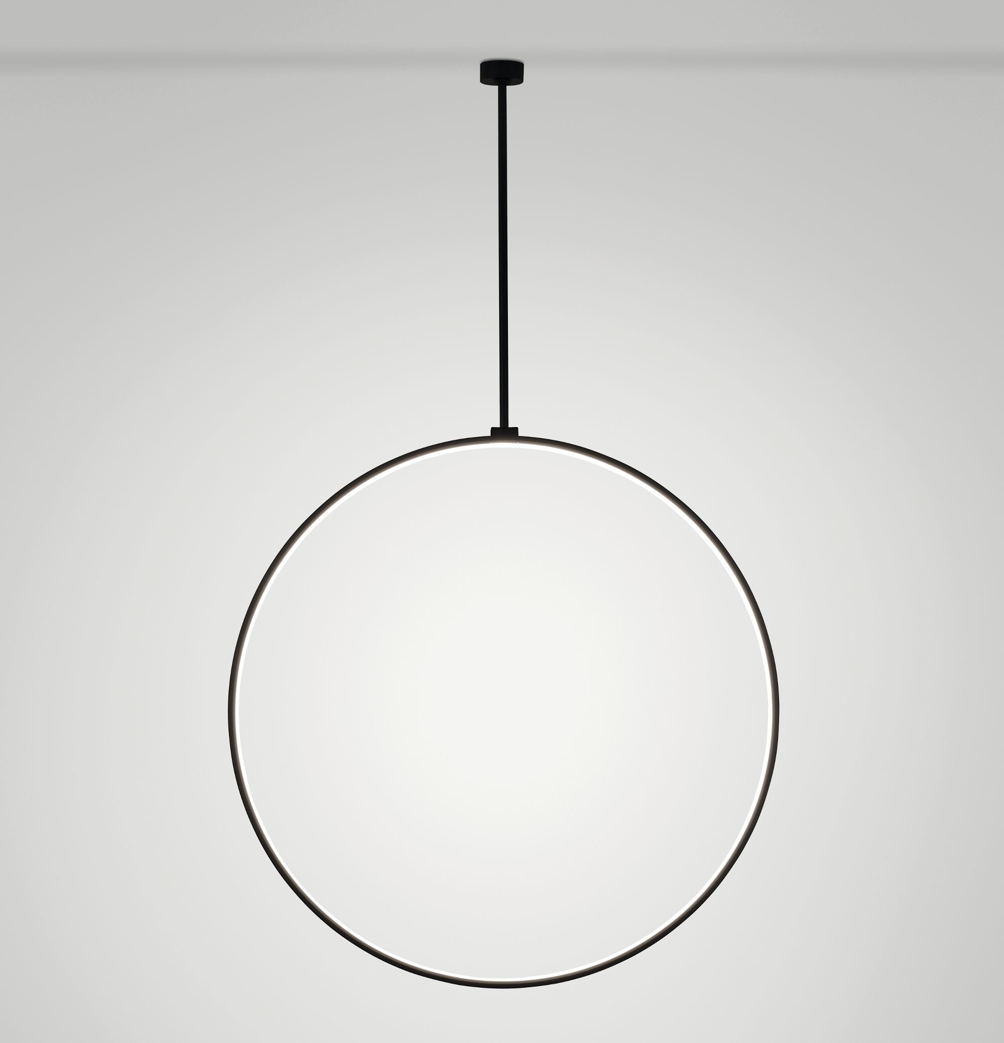 LED ceiling lamp SUPERLOOP VR SBL Superloop Collection By Delta Light
