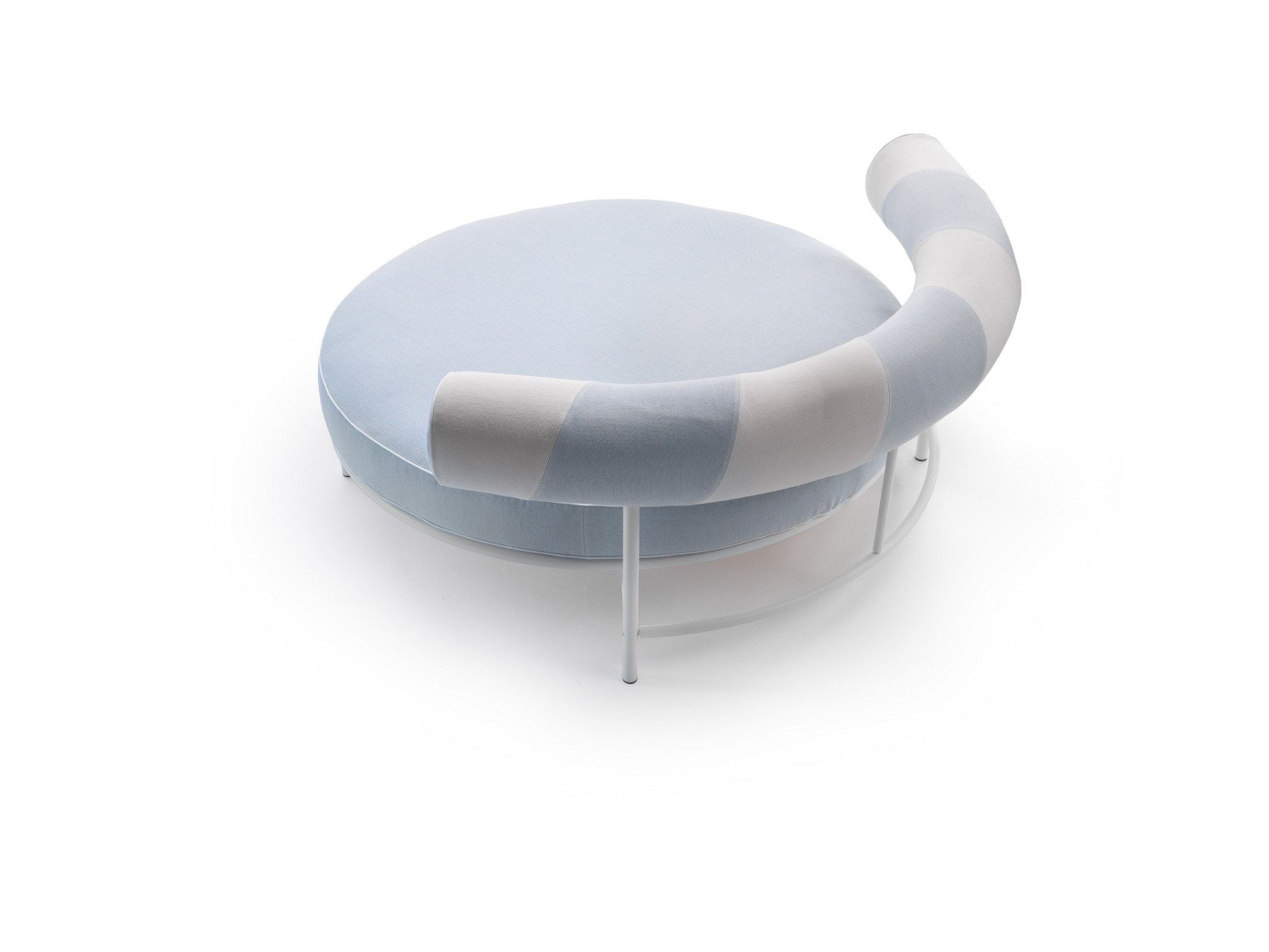 SUPERMAX OUTDOOR Round fabric garden sofa By Flexform | design Antonio Citterio