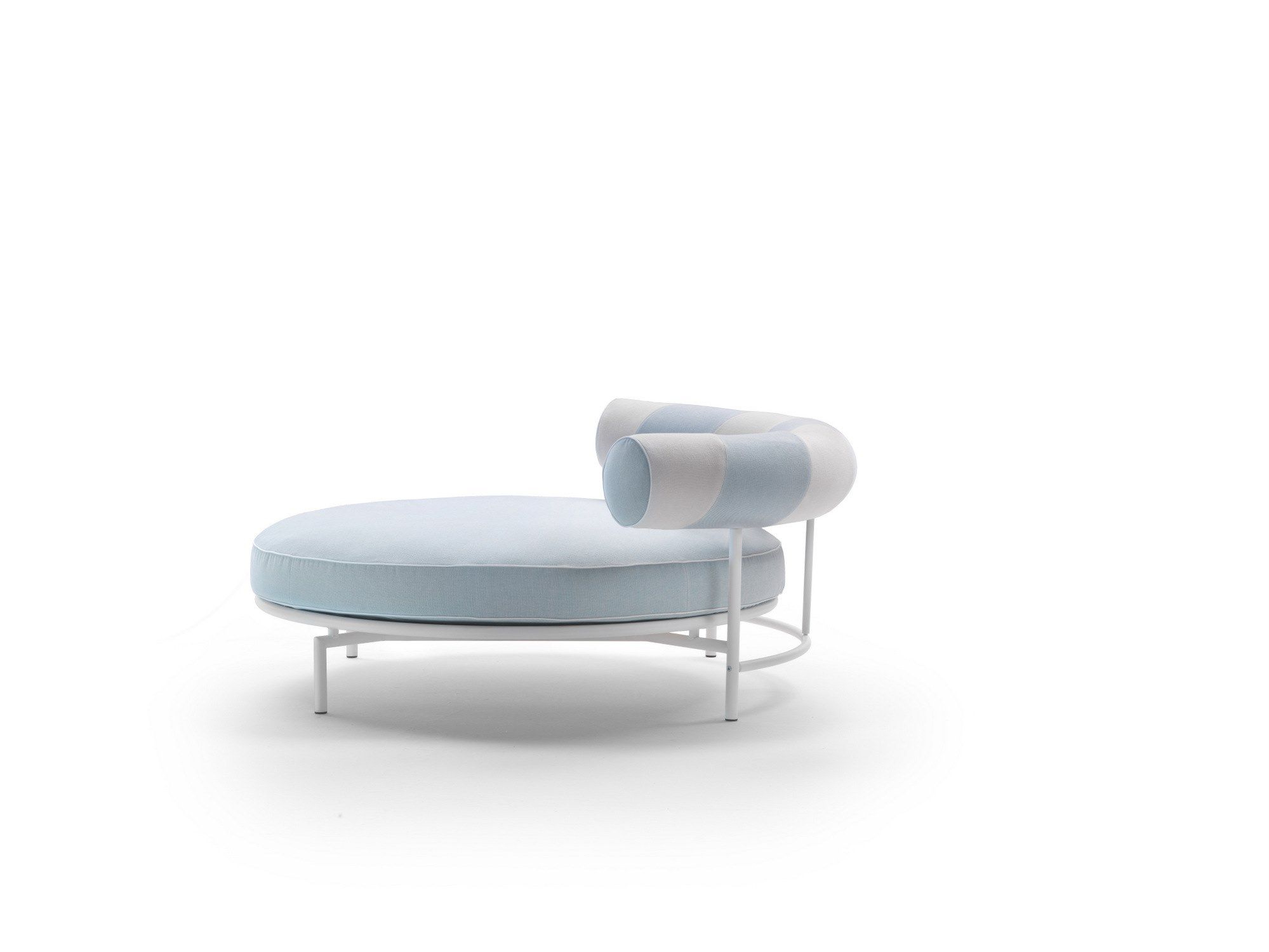 SUPERMAX OUTDOOR Round fabric garden sofa By Flexform | design Antonio Citterio