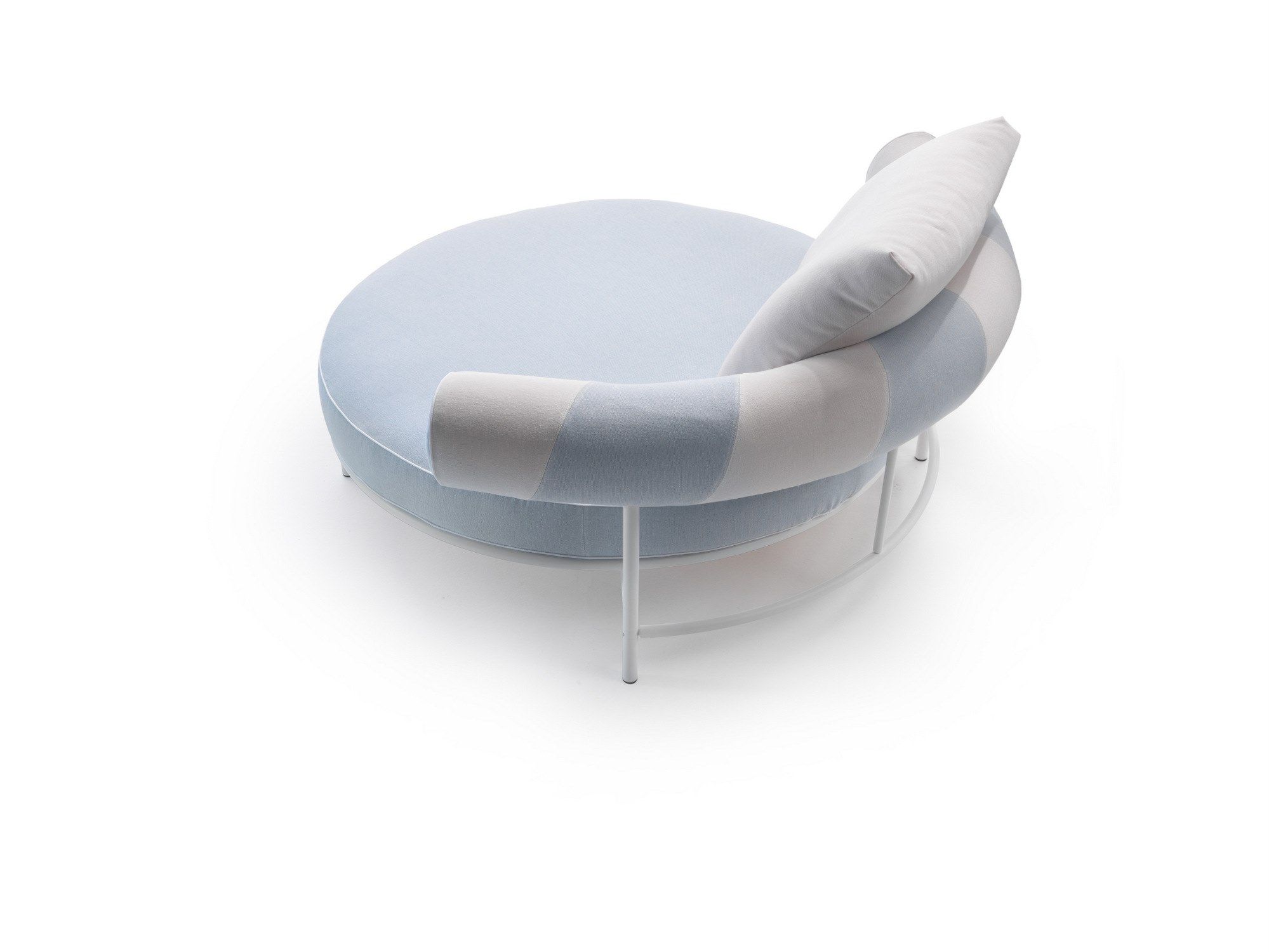 SUPERMAX OUTDOOR Round fabric garden sofa By Flexform | design Antonio Citterio