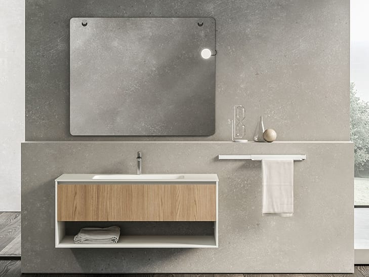 SWING 4.15 Mueble bajo lavabo By BMT | design Lorenzo Granocchia