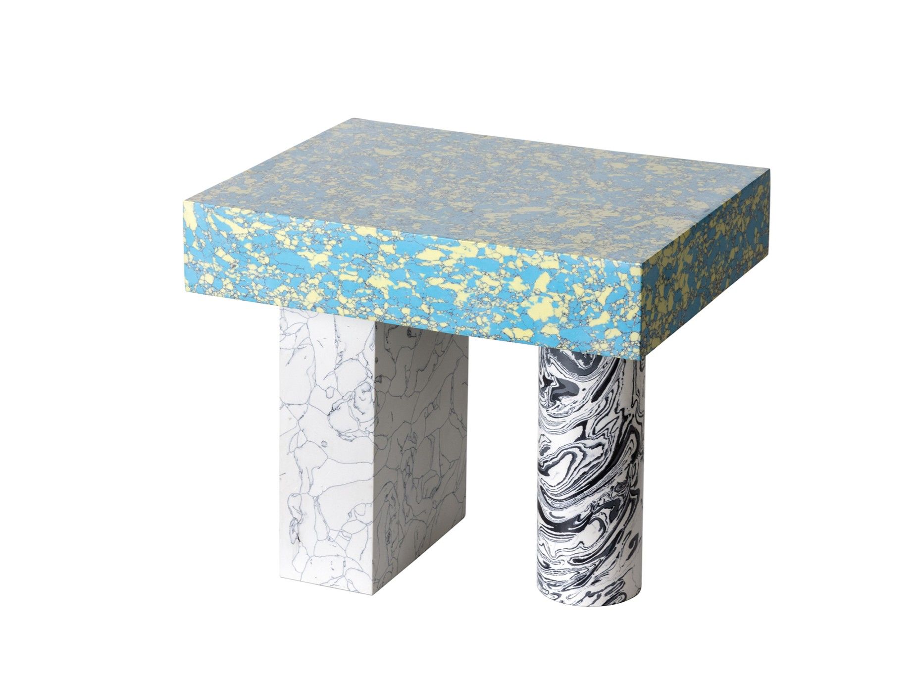 SWIRL TABLE LOW | Coffee table Low marble coffee table By Tom Dixon ...