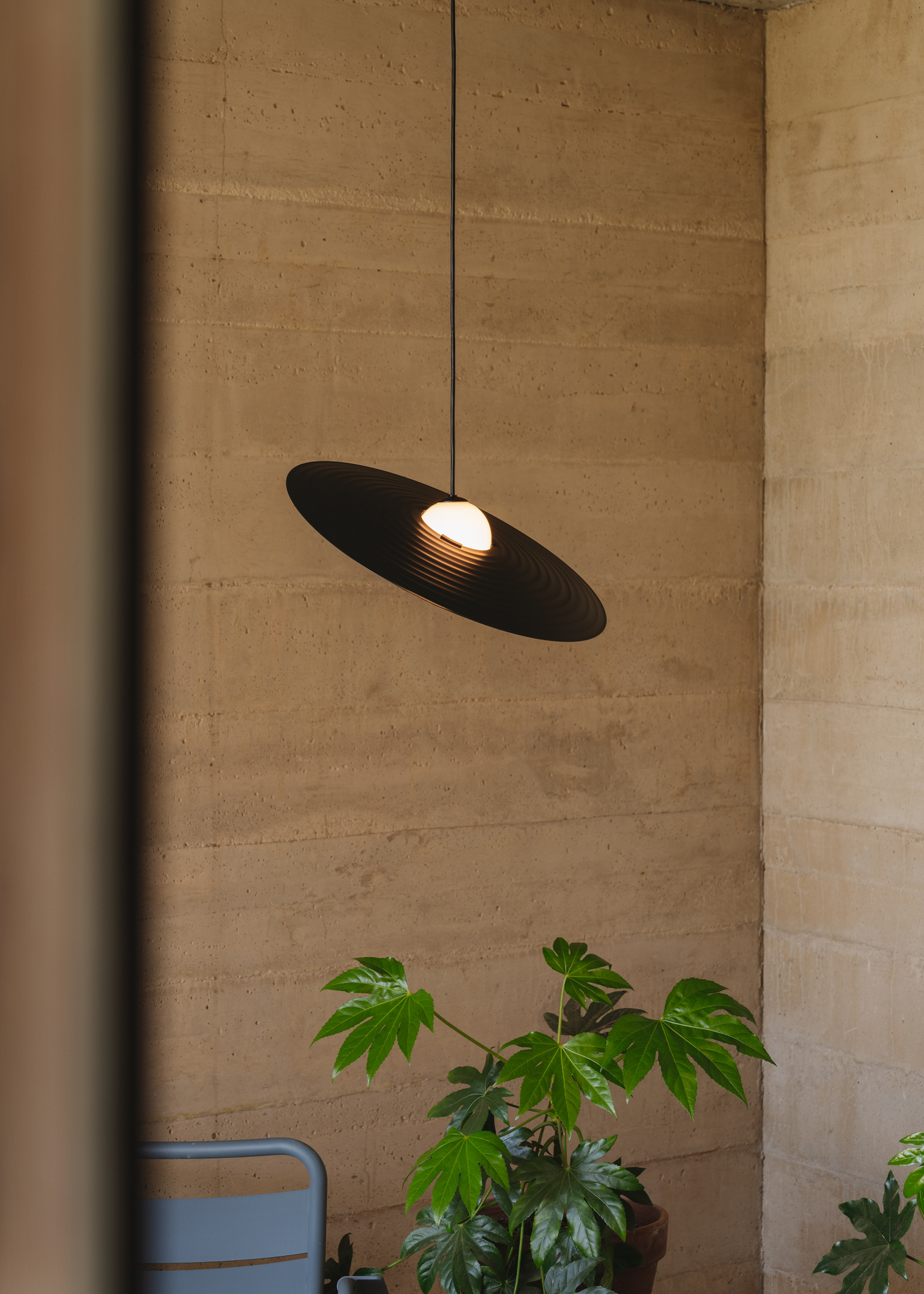 SYMPHONY Swivel aluminium pendant lamp By Milan Iluminación