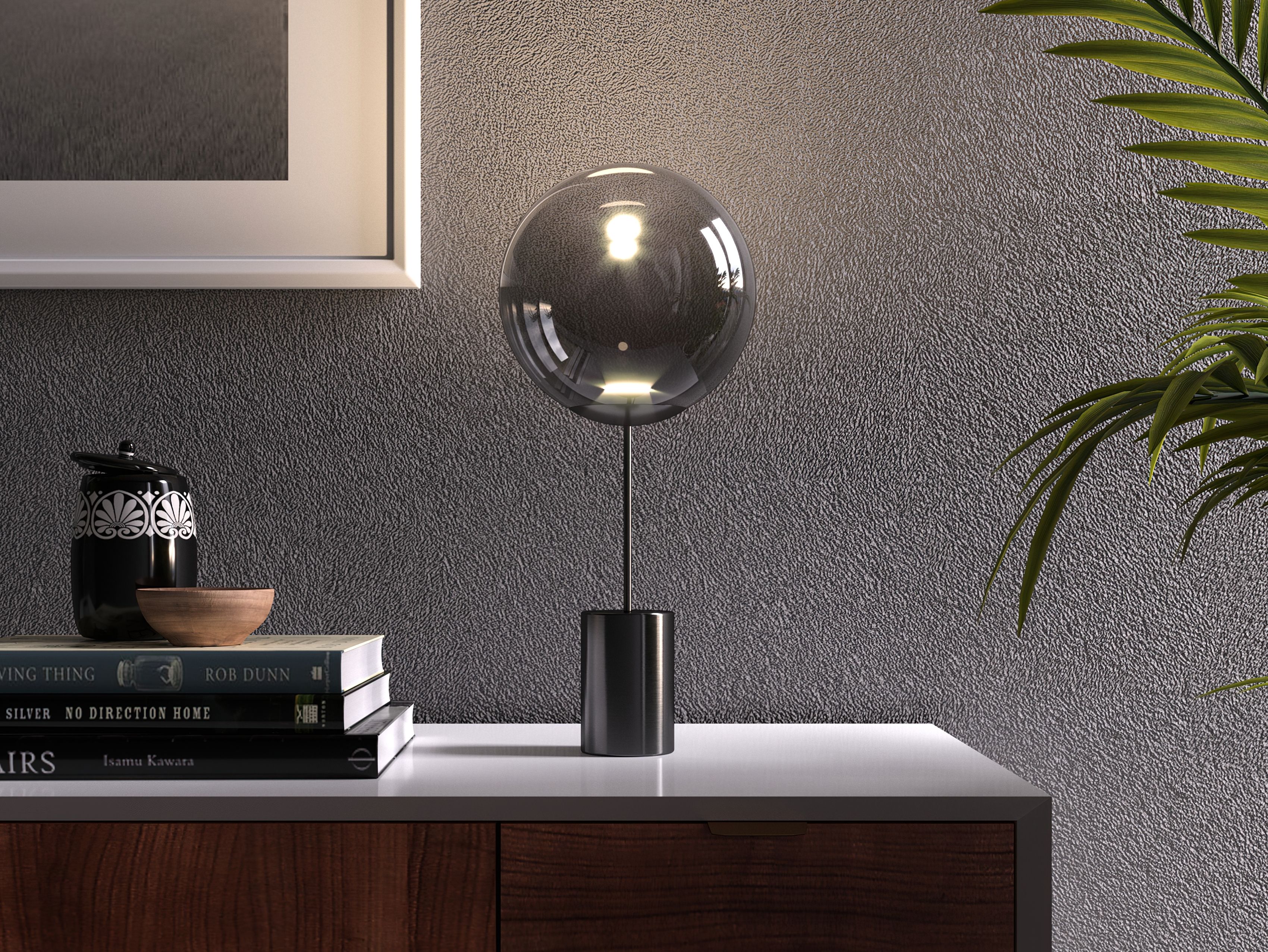 PIT LED blown glass table lamp By Cangini & Tucci