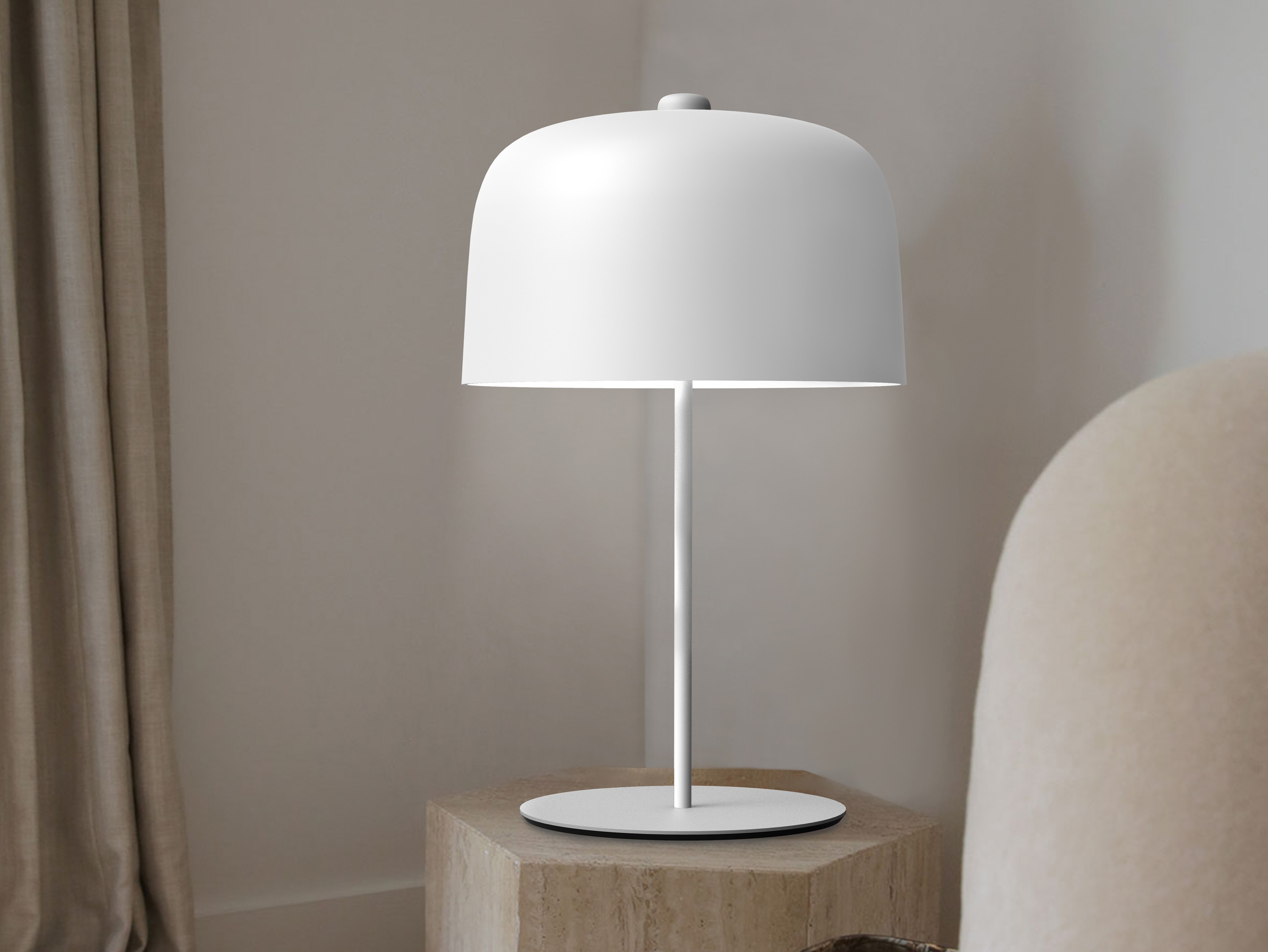 ZILE LED Polymer table lamp By LUCEPLAN | design Archirivolto - Pocci ...