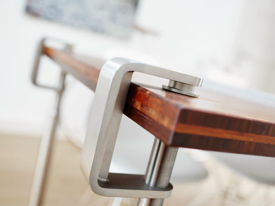 Stainless steel Table leg TABLE LEG GRIP By bloomming design Bas van ...