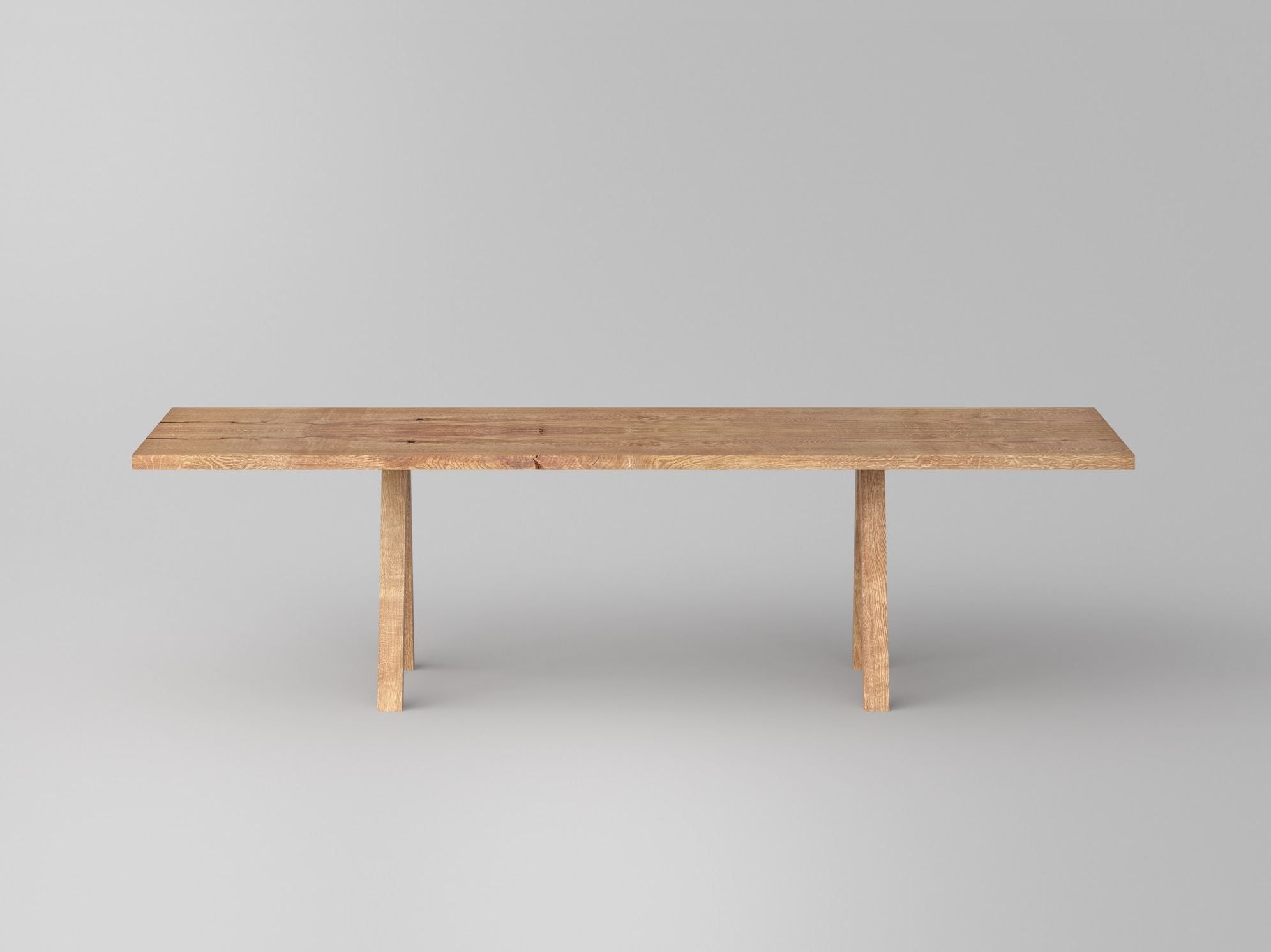 PAPILIO Rectangular solid wood table By Vitamin Design | design GG ...