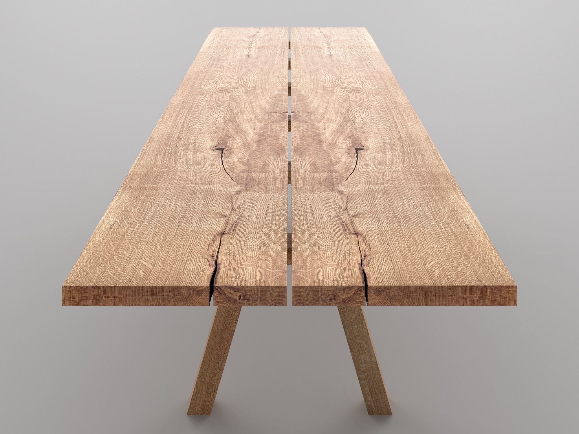 PAPILIO Rectangular solid wood table By Vitamin Design | design GG ...