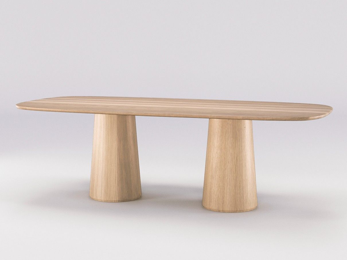 AMOS Rectangular wooden dining table By Wewood