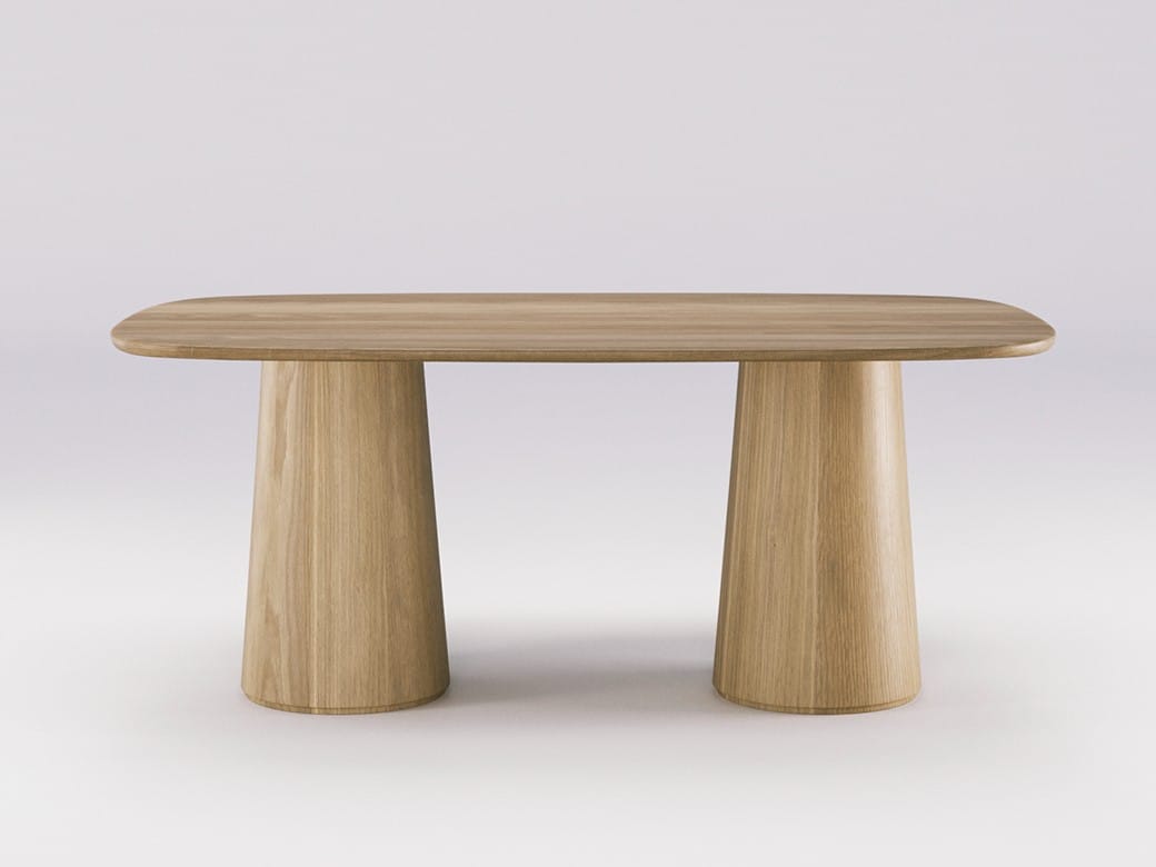 AMOS Rectangular wooden dining table By Wewood