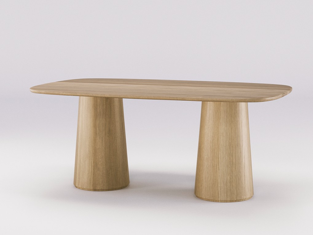 AMOS Rectangular wooden dining table By Wewood