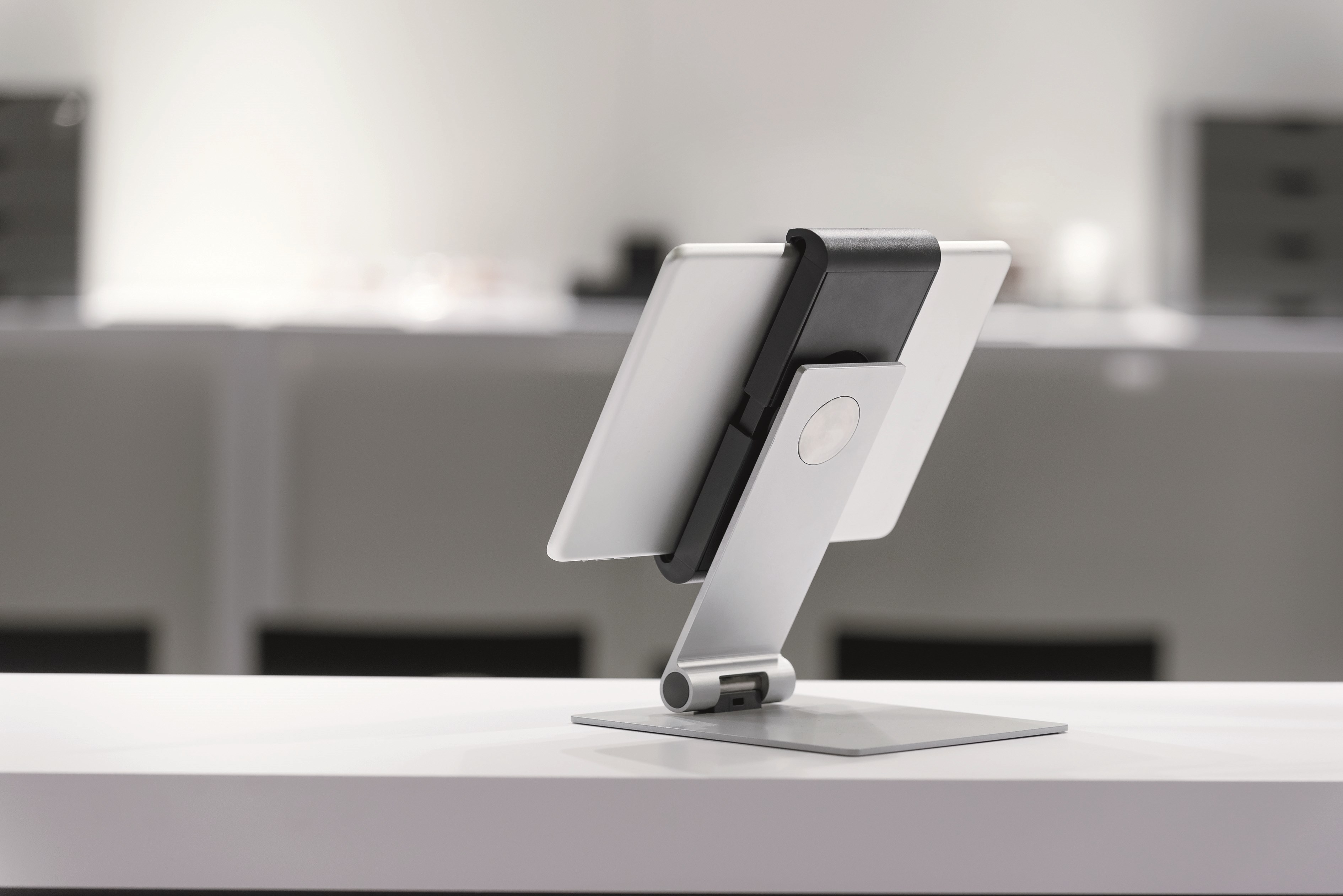 TABLET HOLDER TABLE Table top Tablet support By Durable