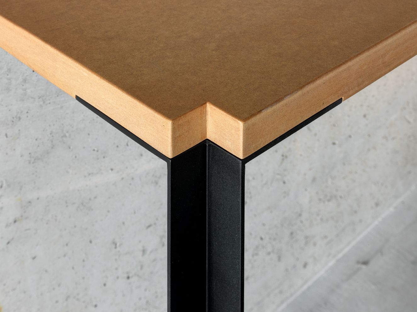 Rectangular MDF table TAL By FIORONI