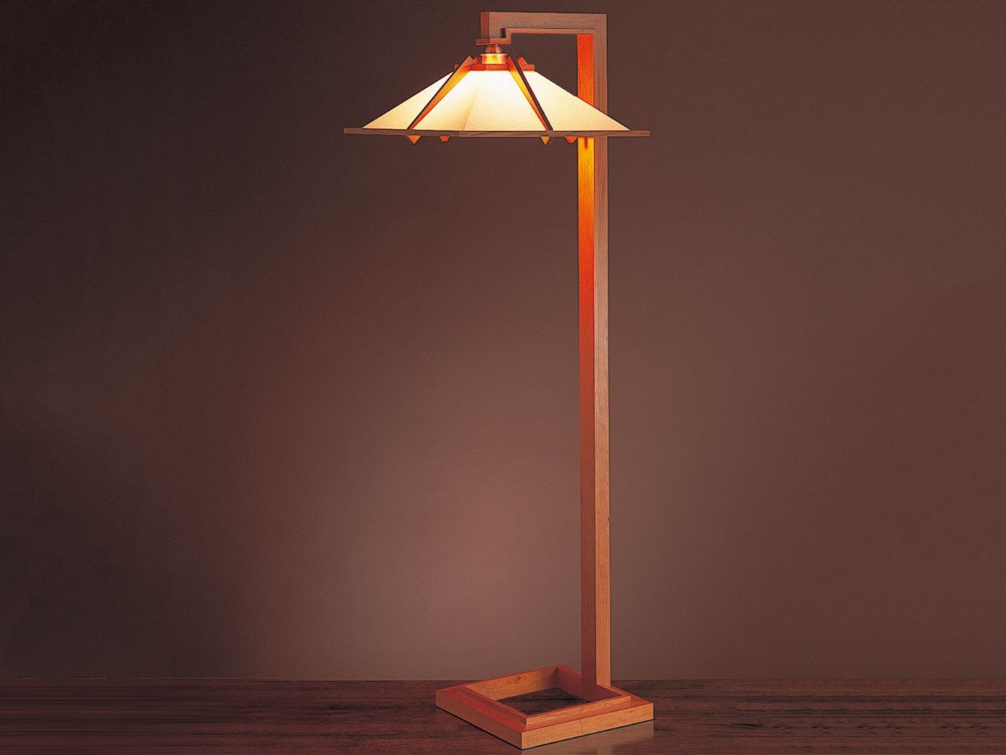 TALIESIN® 1 FLOOR floor lamp By YAMAGIWA design Frank Lloyd Wright