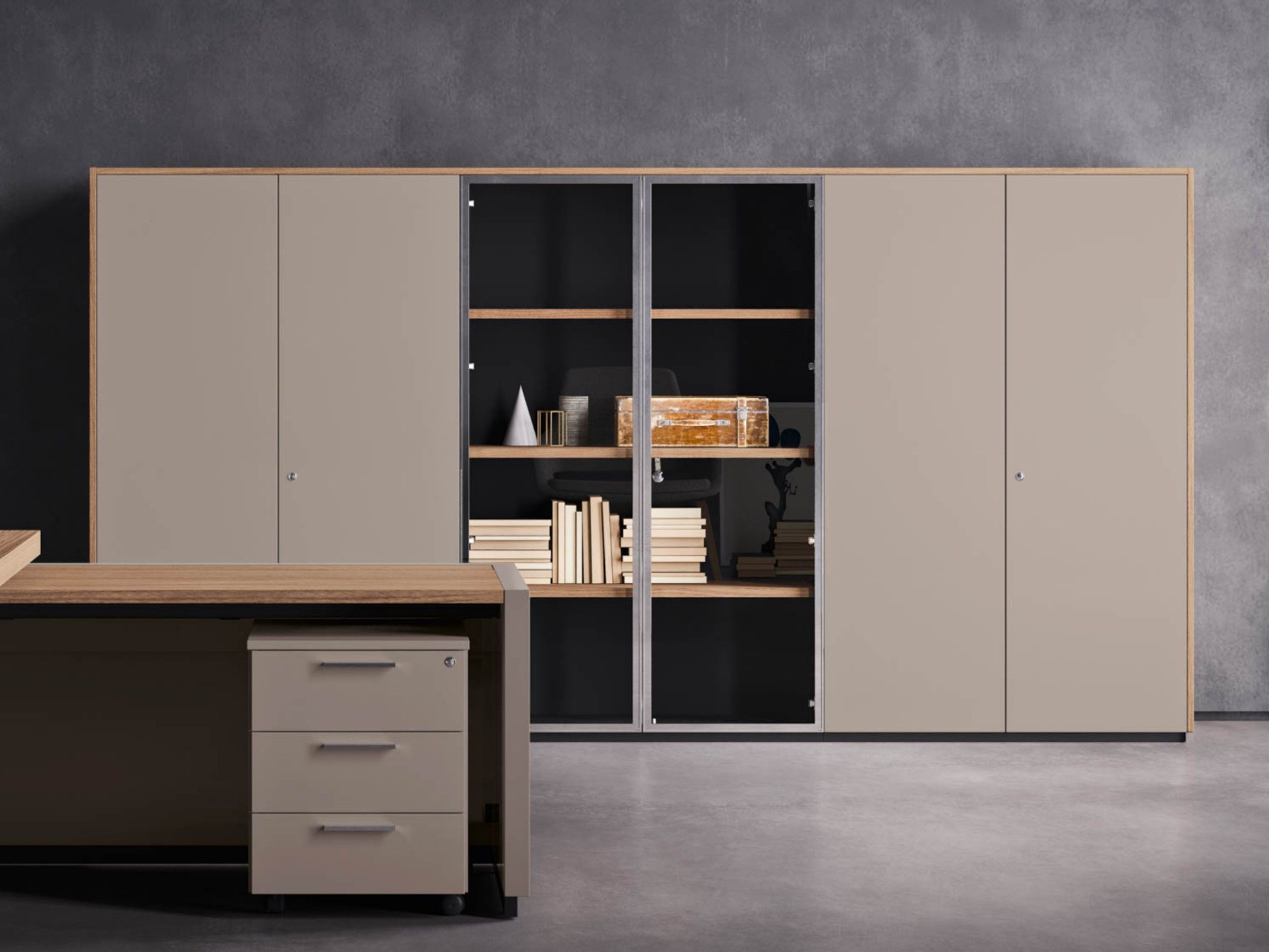 EXECUTIVE CABINETS | Tall office storage unit Executive Cabinets ...