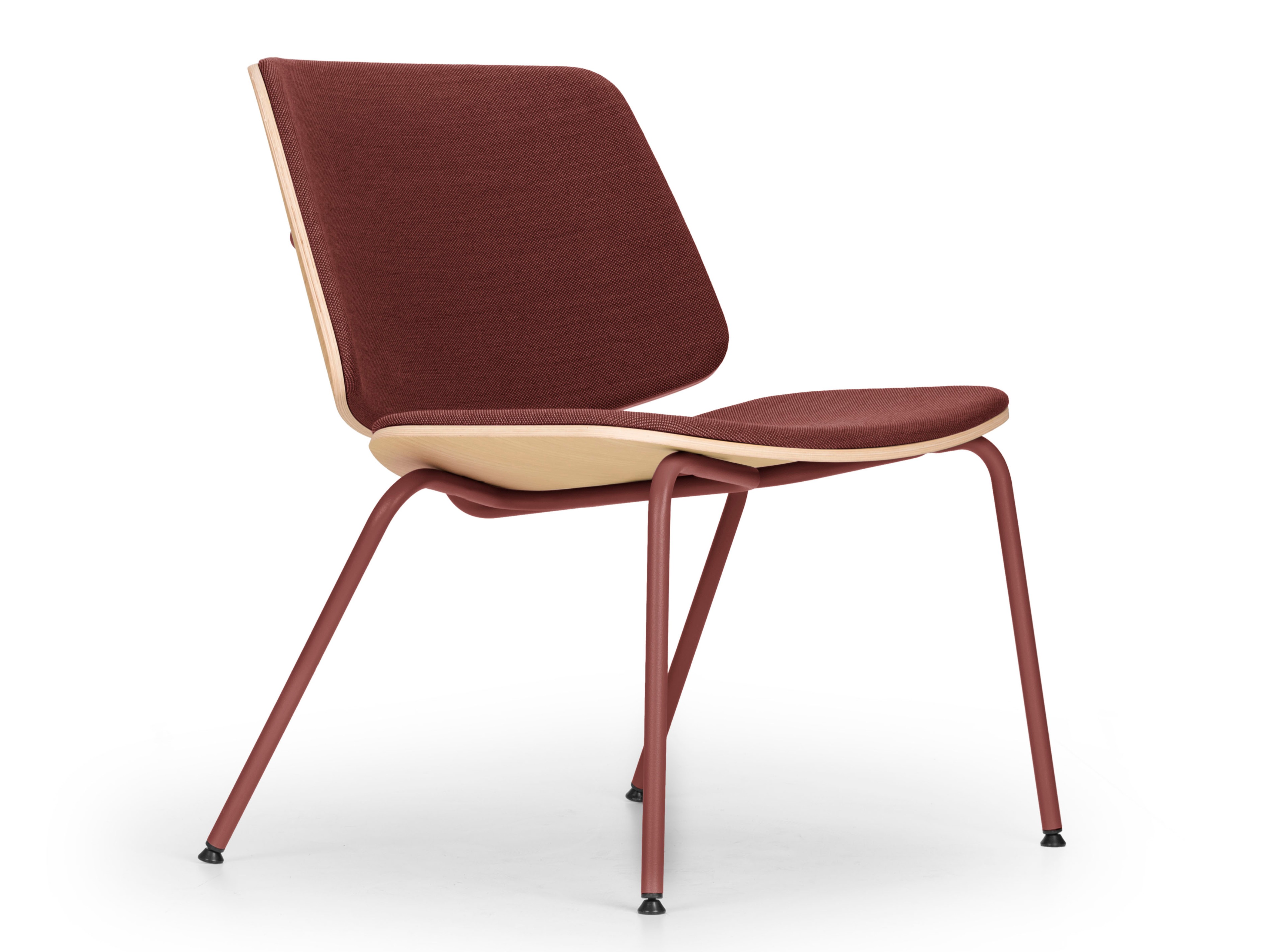 TAO Armchair in fabric and wood By True Design | design Orlandini Design