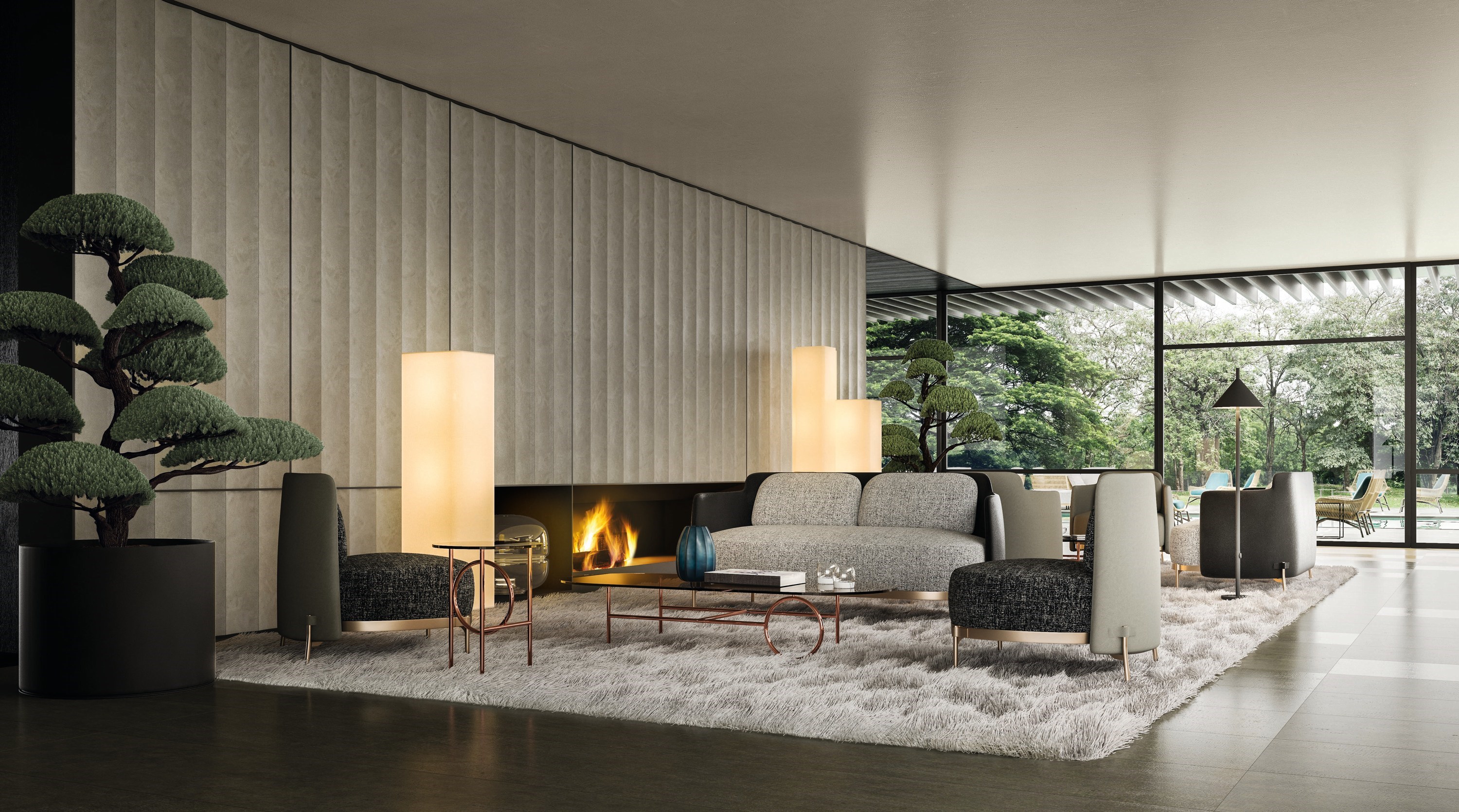 TAPE Armchair By Minotti | design Nendo