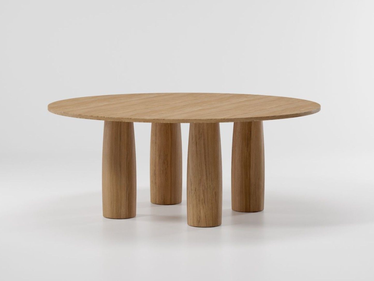 IL COLONNATO | Teak table By Kettal design Mario Bellini