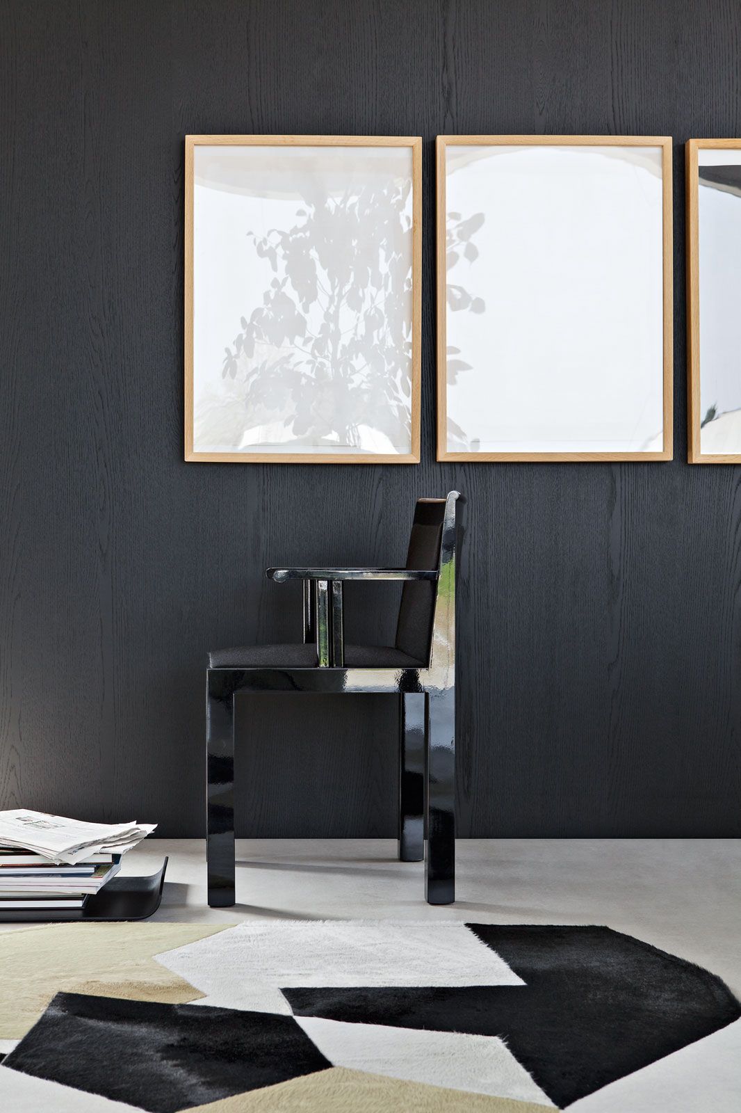 TEATRO | Chair with armrests By Molteni & C. design Aldo Rossi, Luca Meda