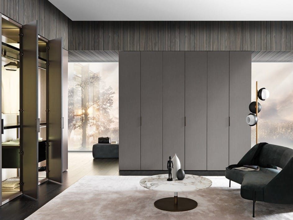 Sectional wooden wardrobe custom TECNO MATT | Wardrobe custom ...