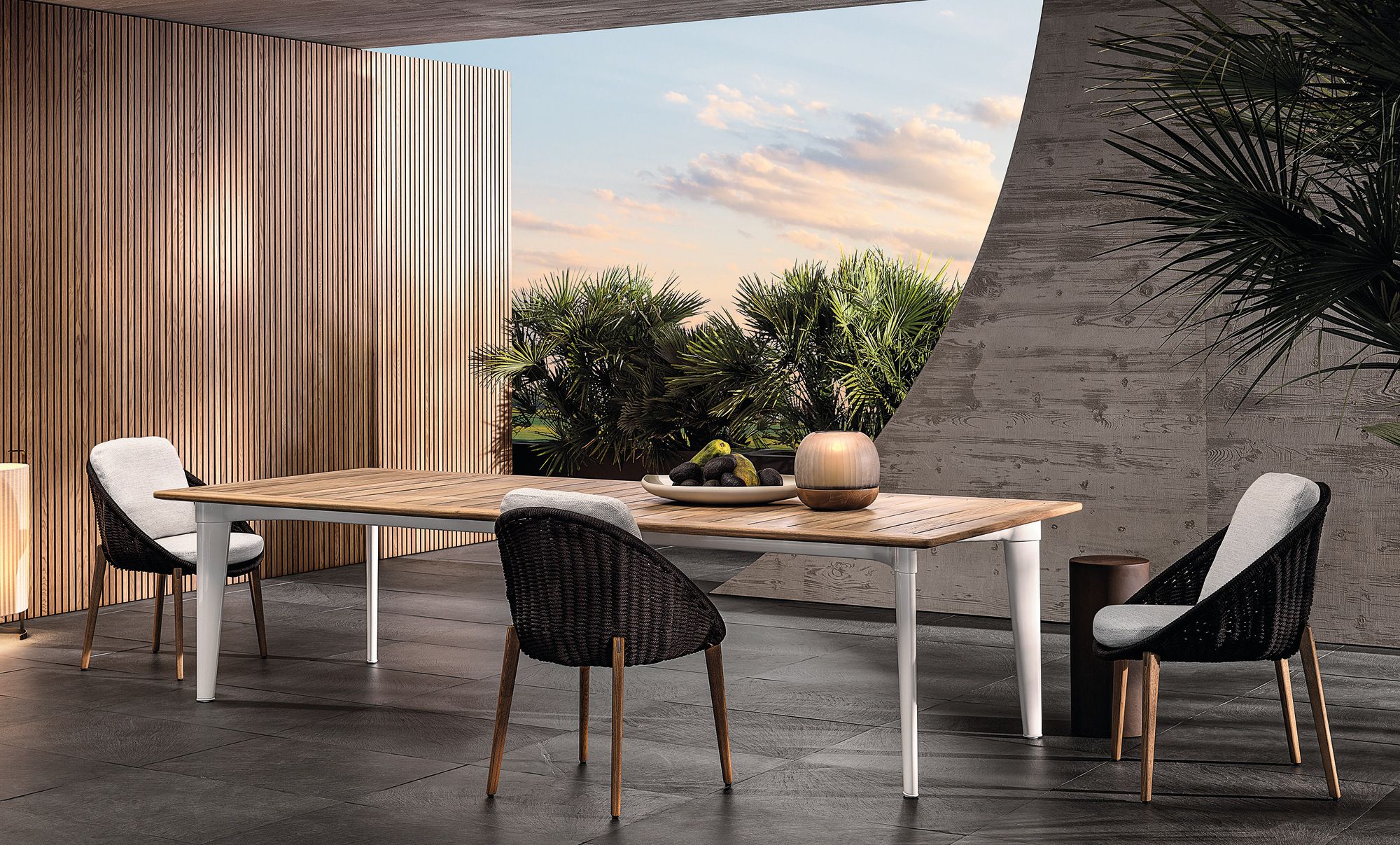 TERRACE | Garden table By Minotti design Rodolfo Dordoni