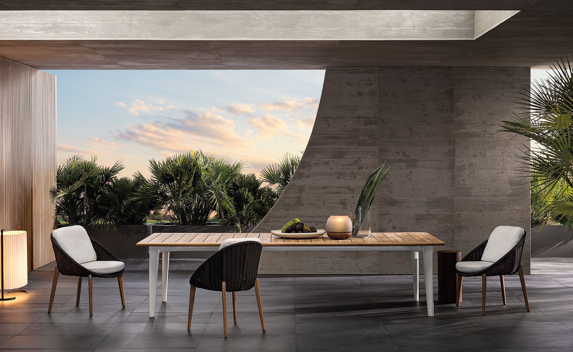 TERRACE | Garden table By Minotti design Rodolfo Dordoni