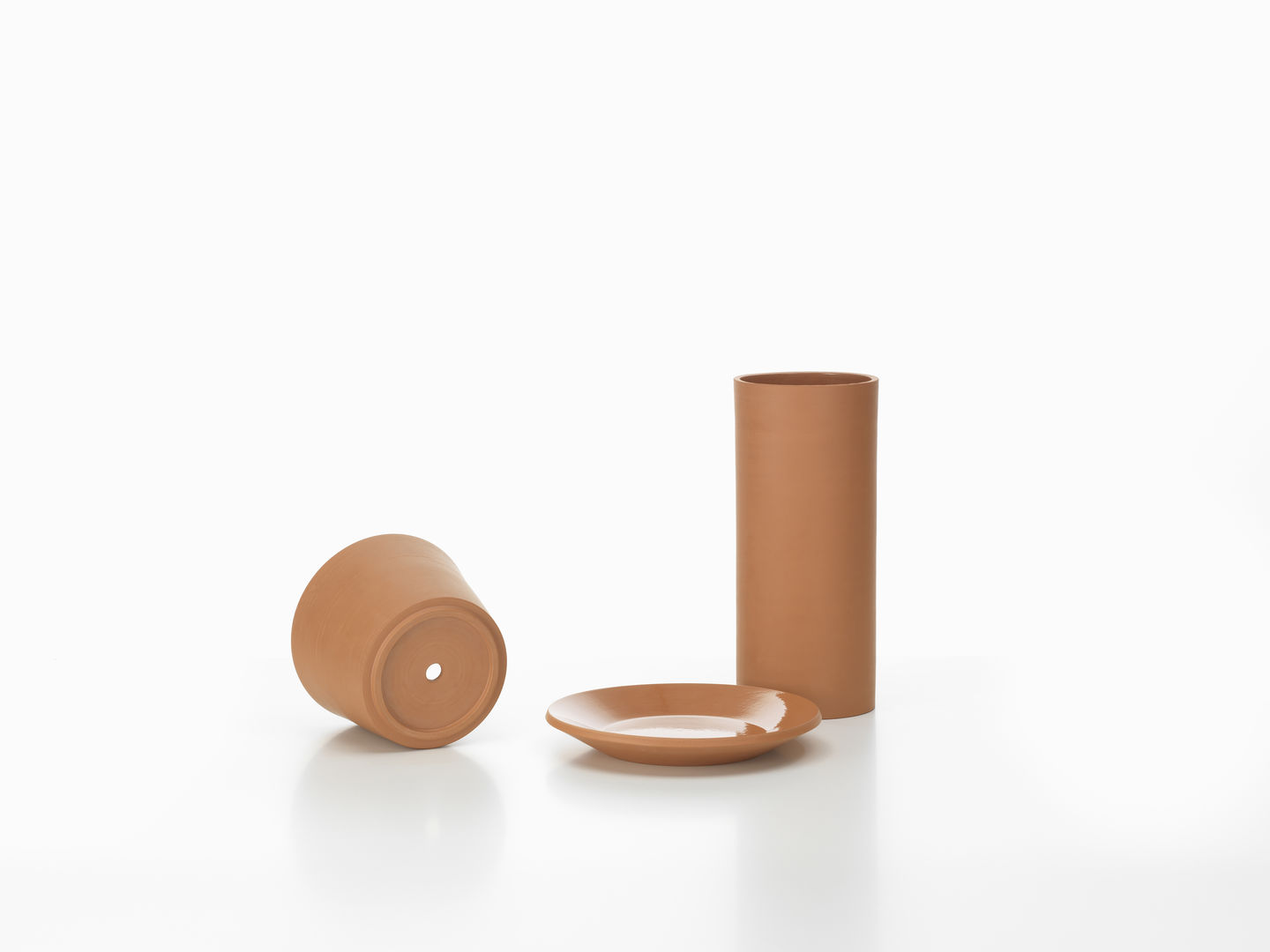 TERRACOTTA POTS SMALL By Vitra design Thélonious Goupil