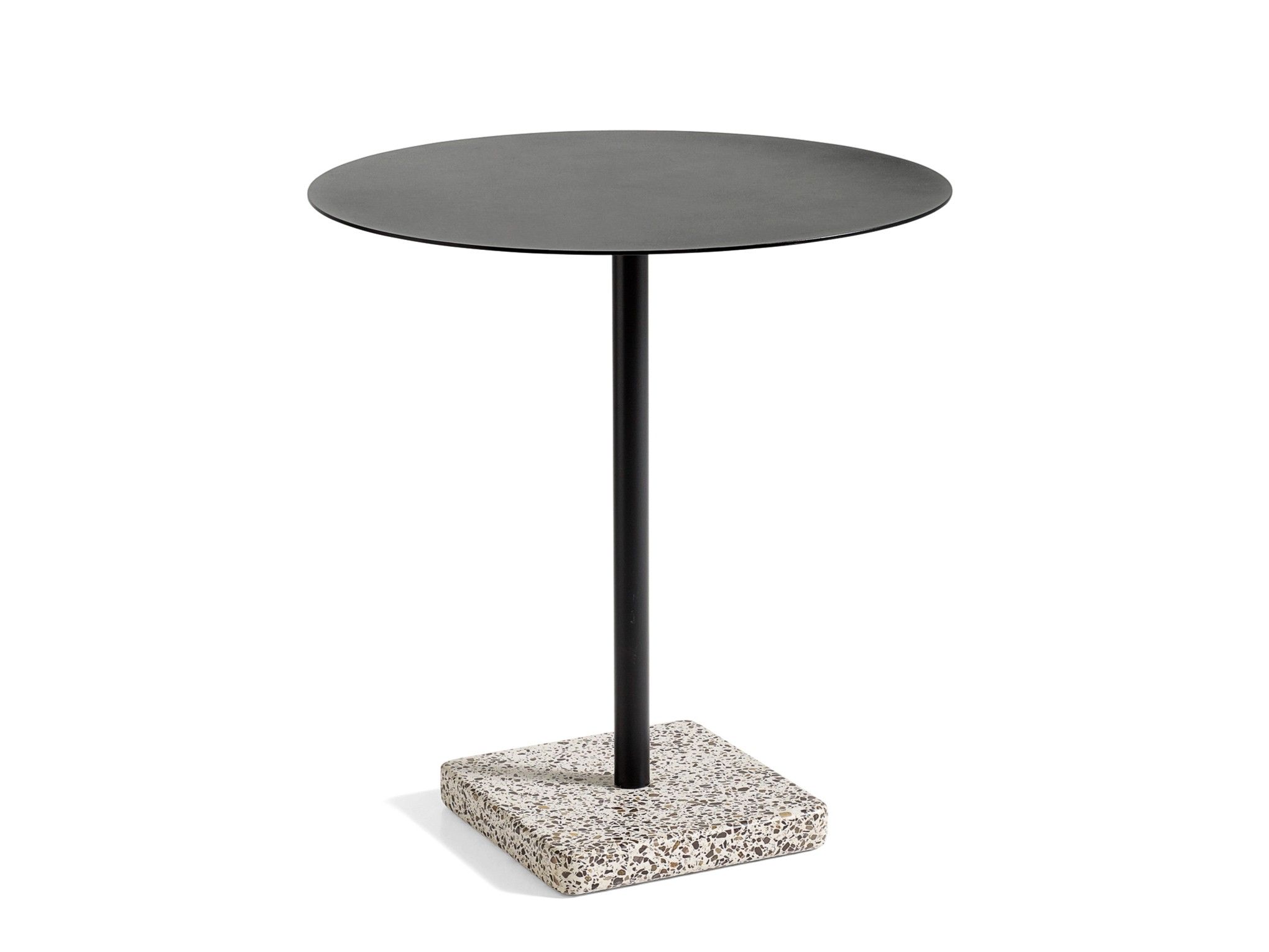 TERRAZZO Round powder coated steel table By Hay | design Daniel Enoksson