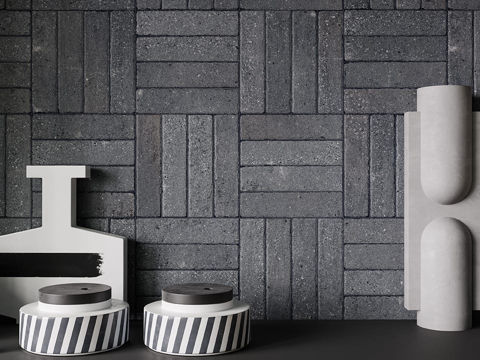 TETRIS DARK wall tiles By CERAMICA SANT'AGOSTINO