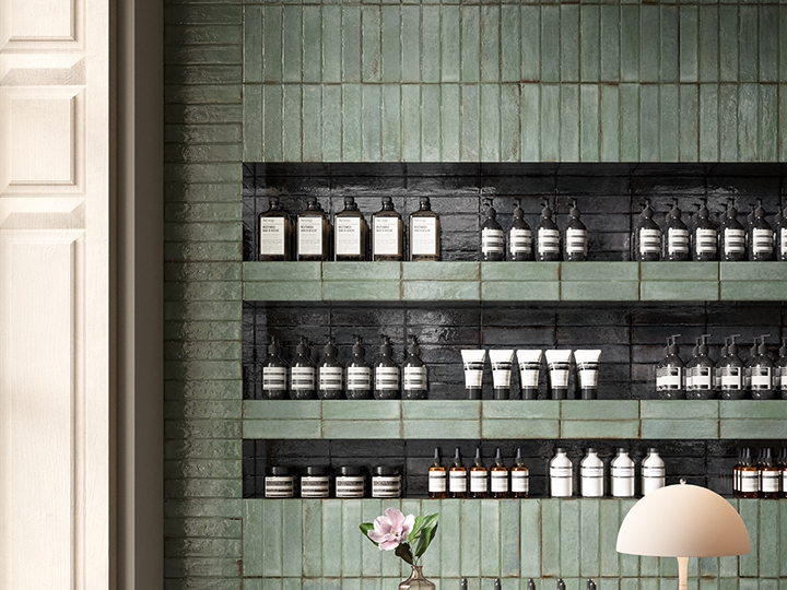 TETRIS SAGE Wall tiles By CERAMICA SANT'AGOSTINO