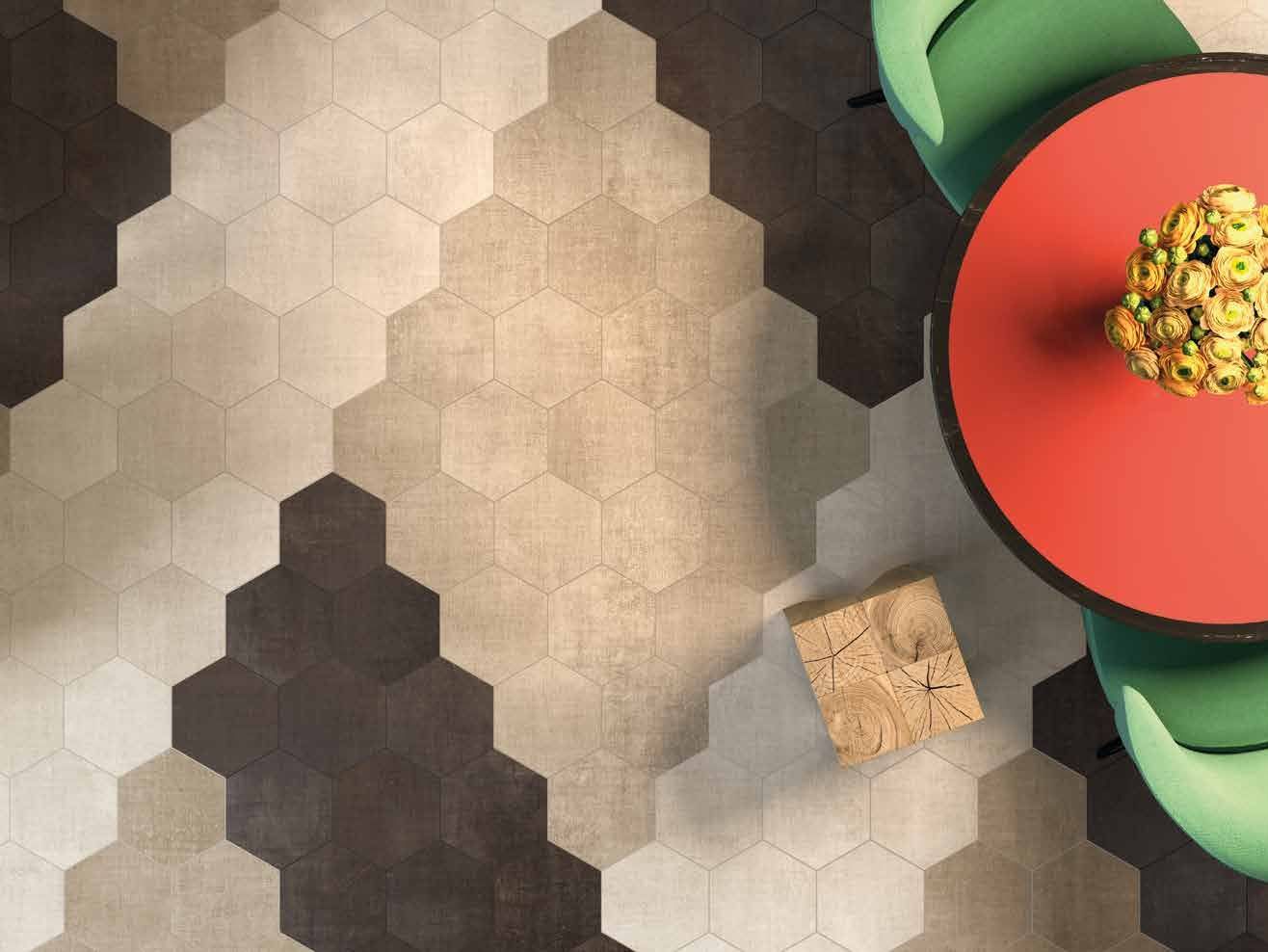 TEXTILE SAND Porcelain stoneware wall tiles / flooring By Marca Corona