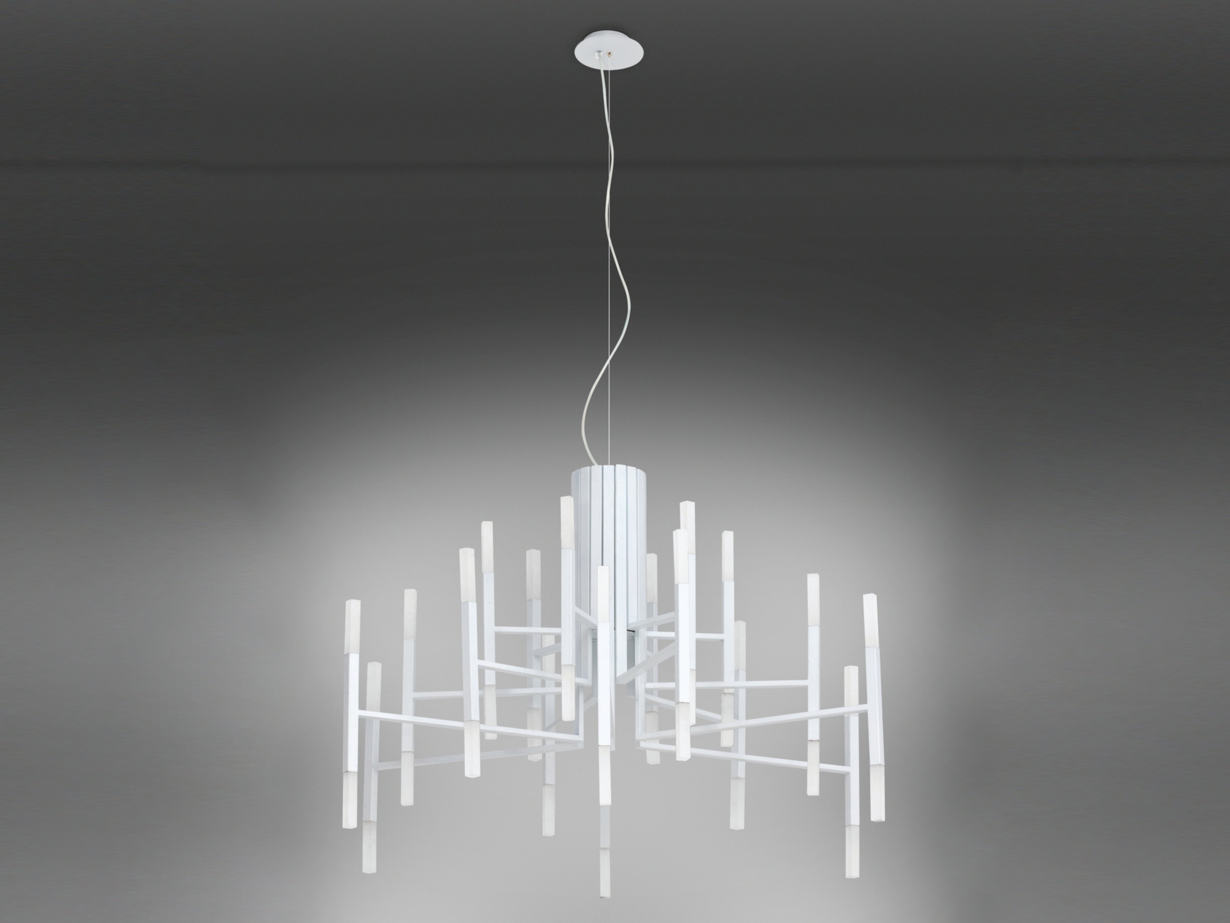 THE LIGHT 5150/18 Iron chandelier By Alma light