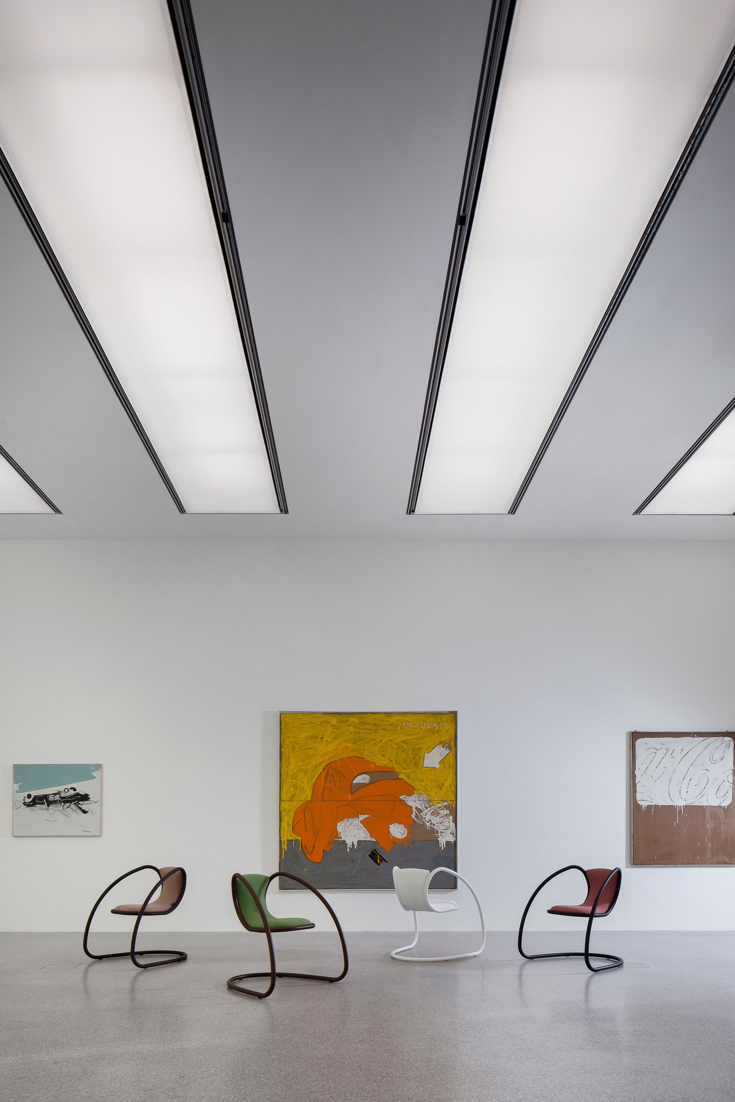 TIMELESS | Cantilever chair Cantilever upholstered fabric chair By Luxy ...